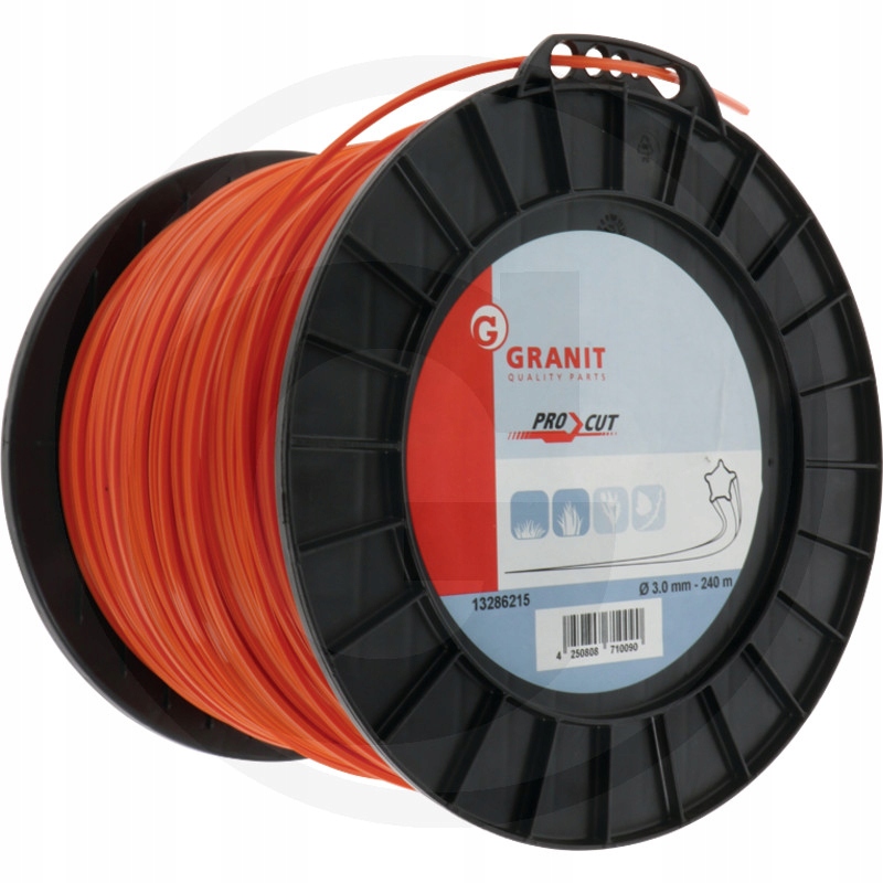 Granit Pro Cut Struna 3,0 Mm 240 M, (4250808710090) • Ceny, Recenze ...