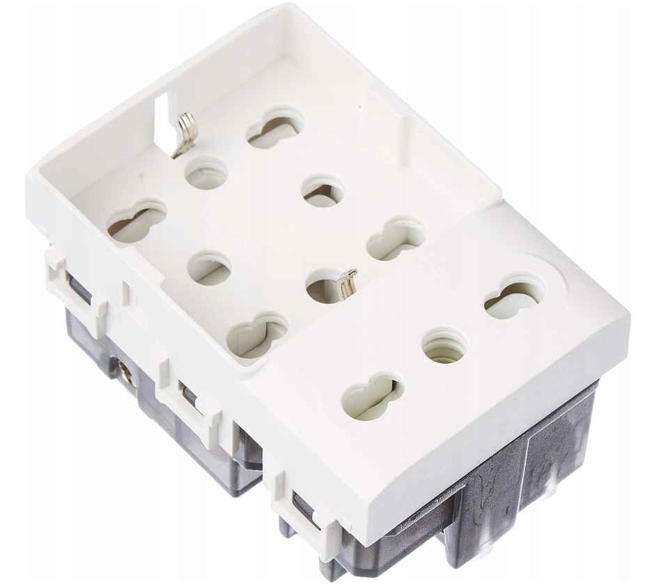 Gniazdo Elektryczne ścienne 4Box biały - porównaj ceny - Allegro.pl