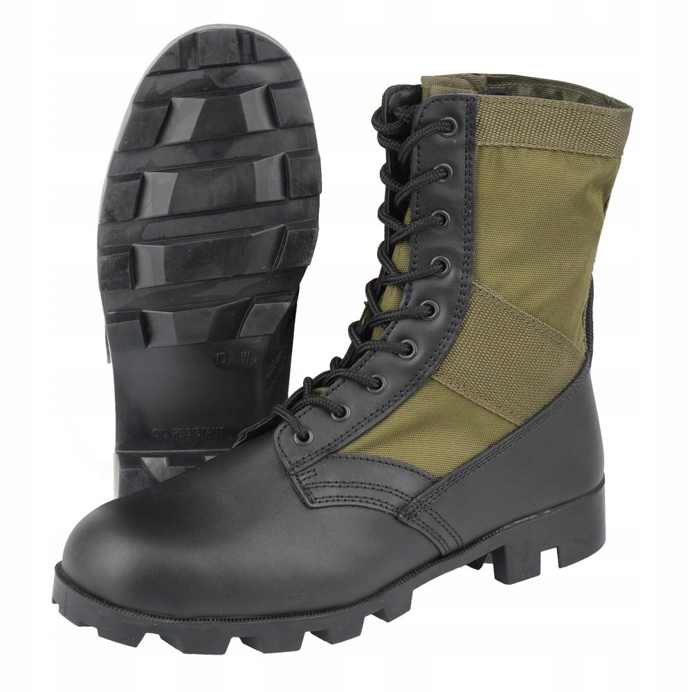 Buty wysokie Mil-Tec US Jungle Boots 41 zielony - 4046872161902 ...