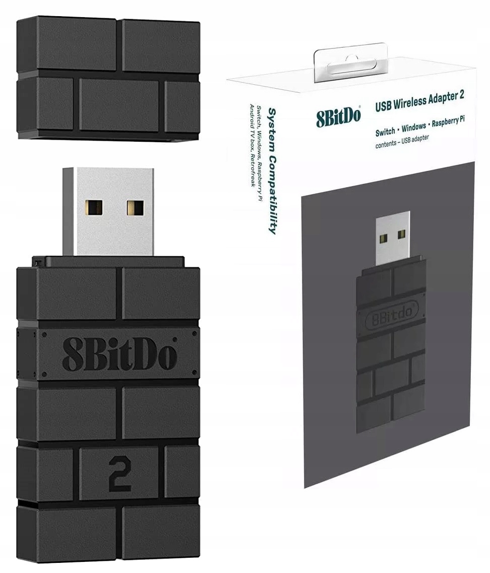 8BitDo 2 Pad adaptér PC Xbox PlayStation Nintendo za 390 Kč - Allegro