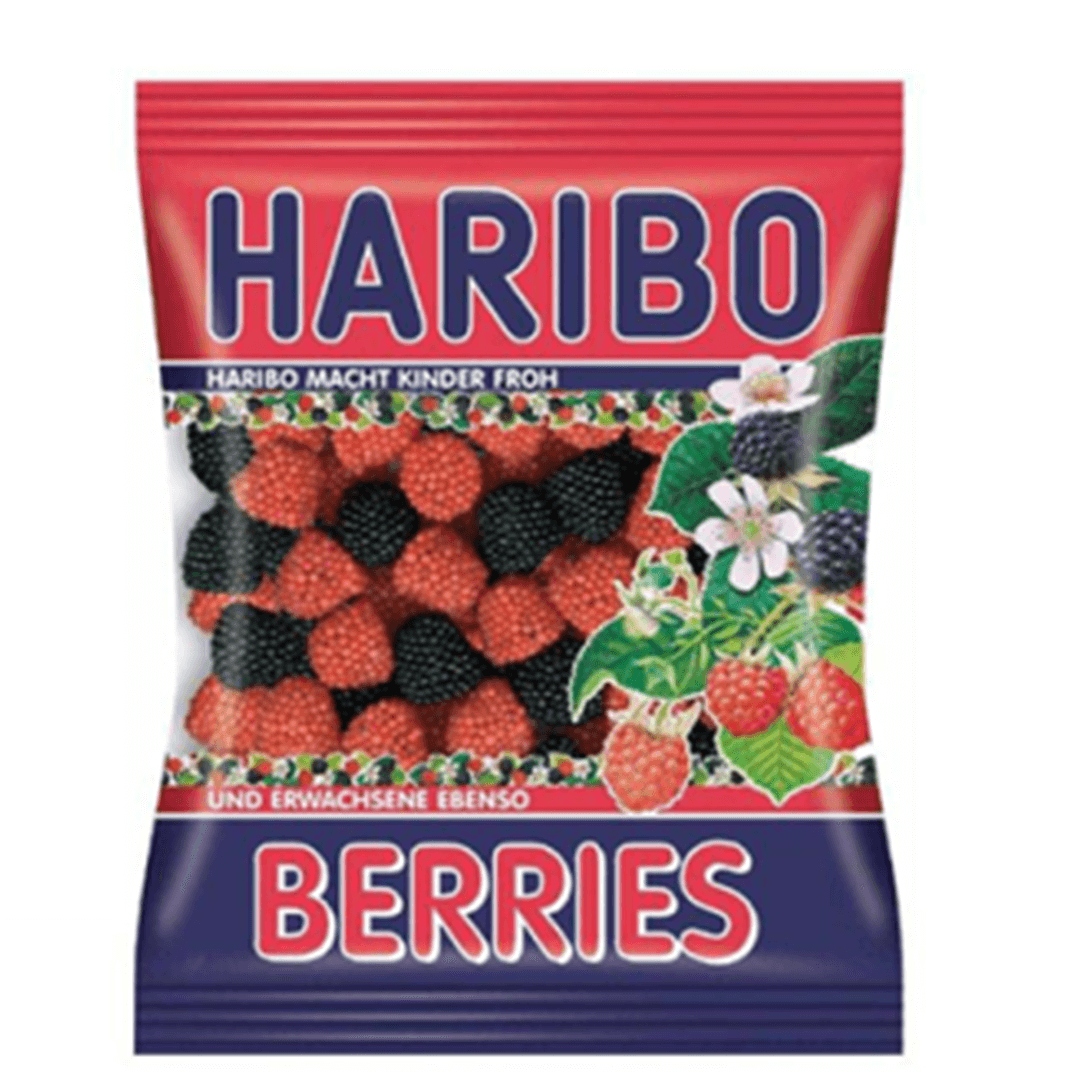 HARIBO Żelki Jeżynki Berries 175g 12872229660 - Allegro.pl
