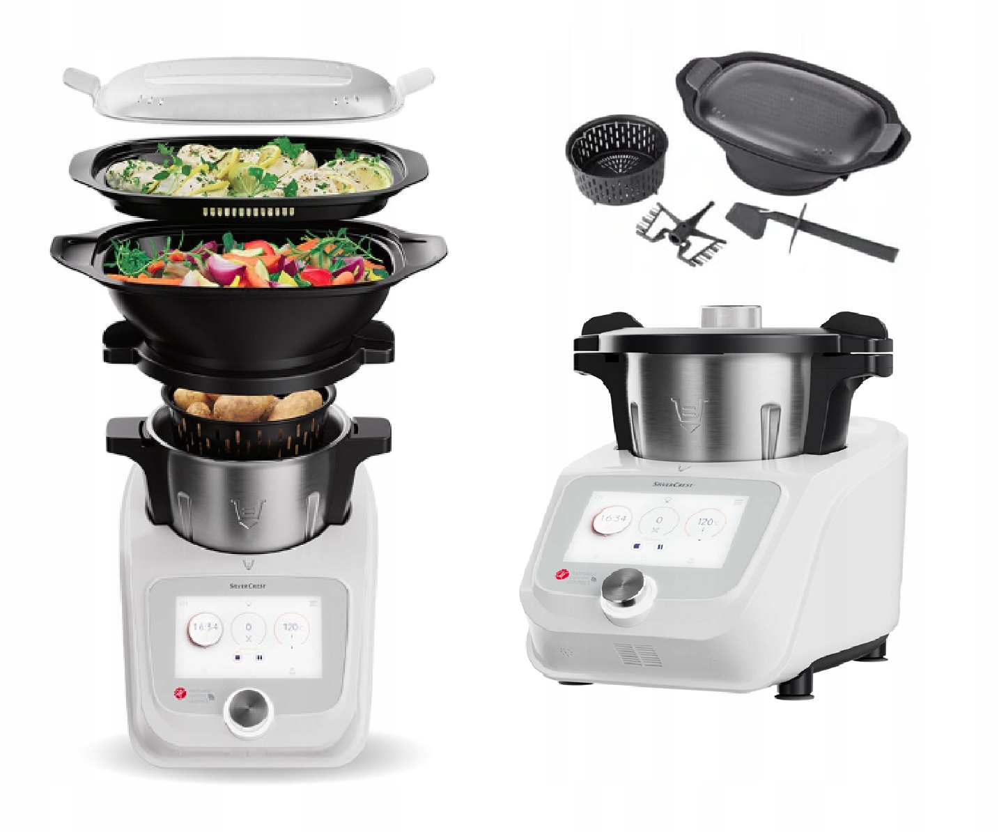 Robot Kuchenny SilverCrest Connect 1100W Lidlomix - Sklep, Opinie, Cena ...