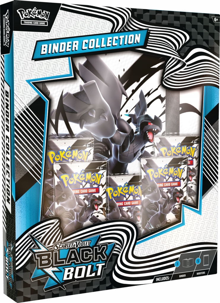 Pokemon TCG Black Bolt White Flare - Binder Collection - Zekrom za ...