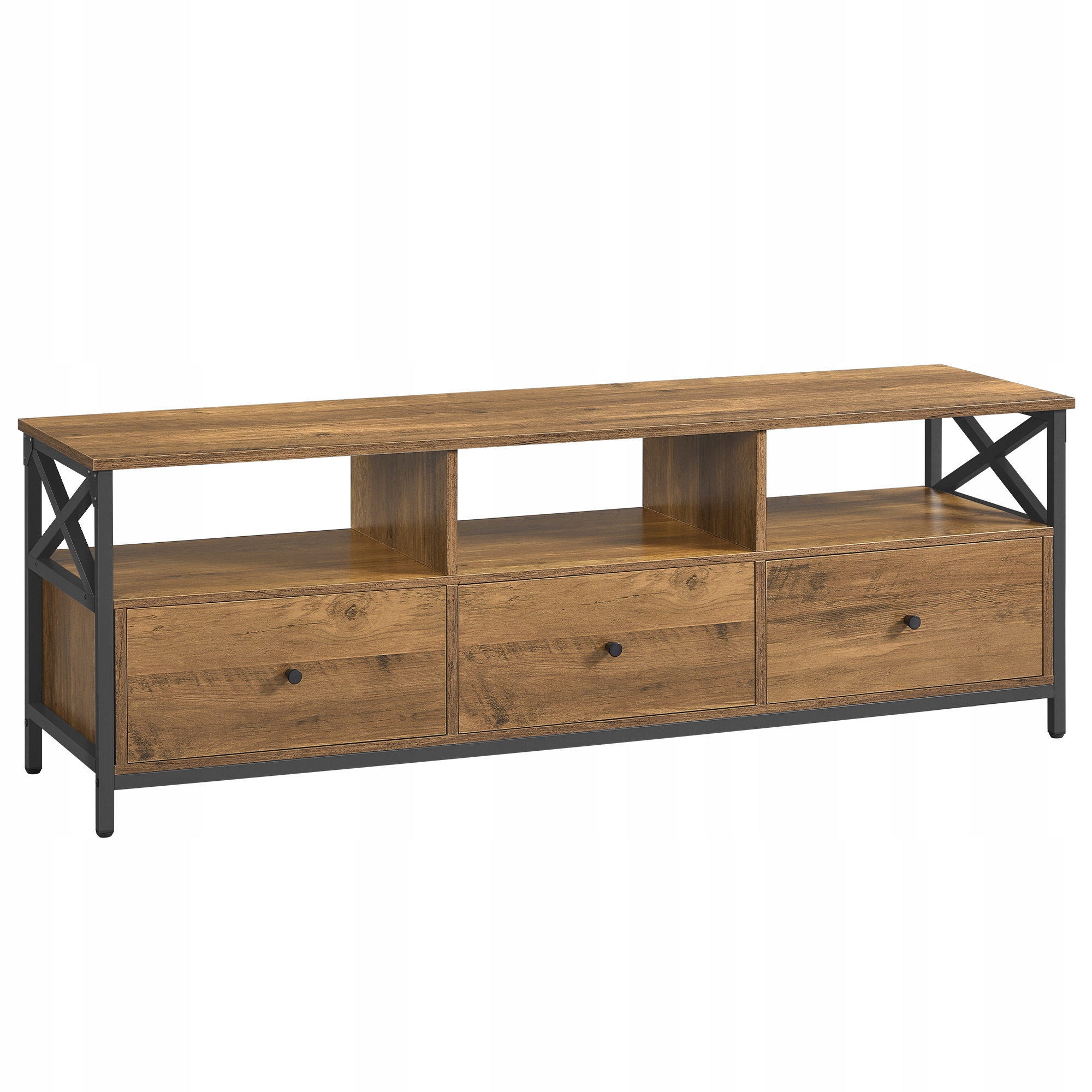 Szafka RTV stojąca Vasagle 147 cm x 50 cm x 40 cm (0194343023090 ...