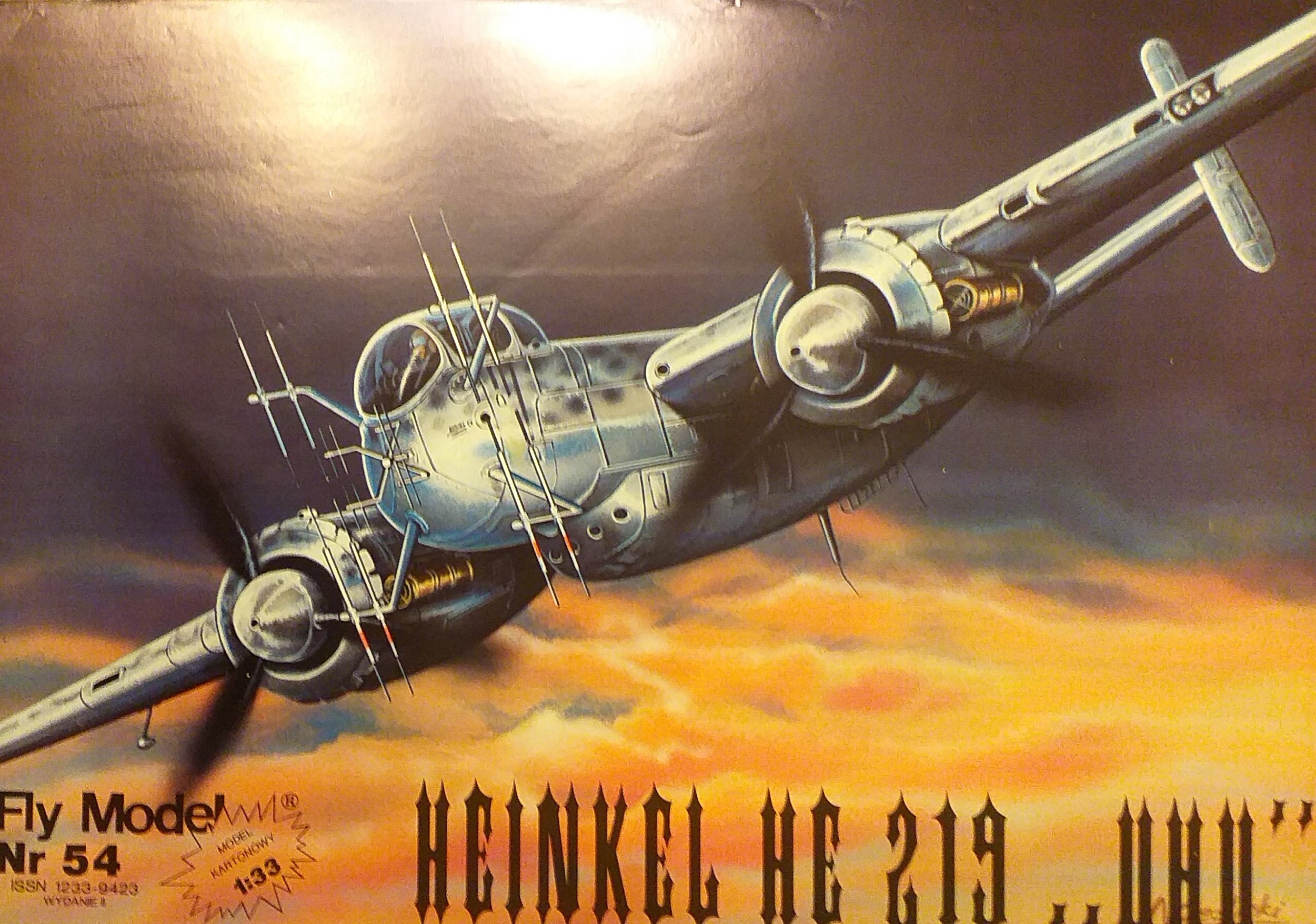 ! Heinkel He 219 - Modele kartonowe - Modelarstwo - Allegro.pl