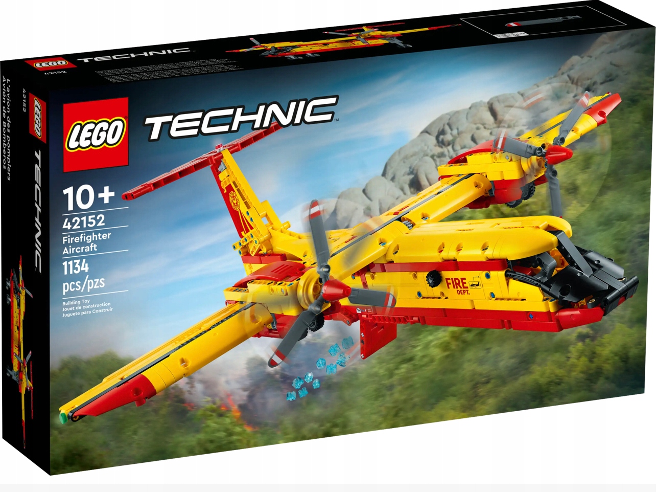 LEGO Technic Hasičské letadlo 42152, (5702017425320) • Ceny, Recenze ...