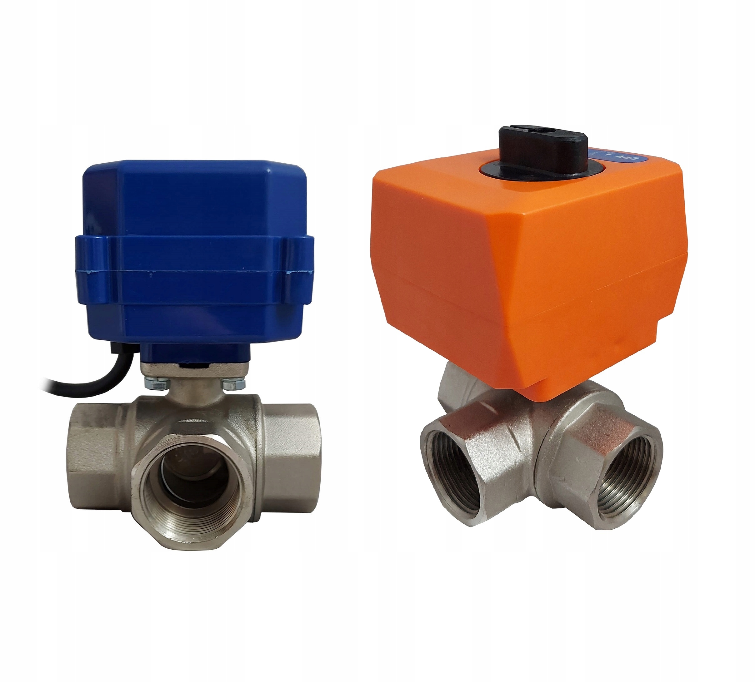 Elektrozawór kulowy 3 drogowy 3/4 DN20 napęd A80 (5903148308753) • Cena, Opinie • Zawory ...