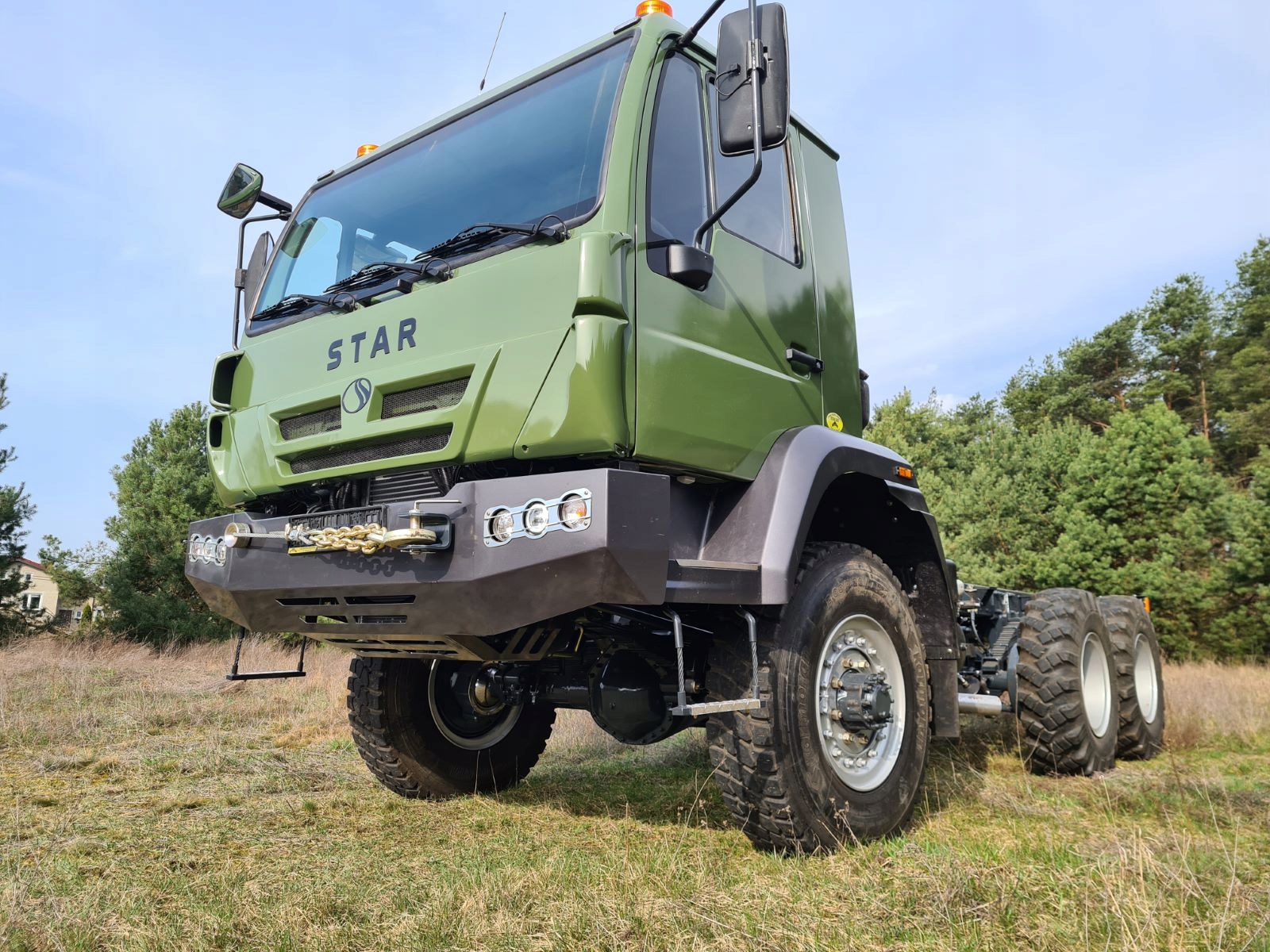 Samochód Star 266 M 6x6 MAN Modernizacja Podwozie - Allegro