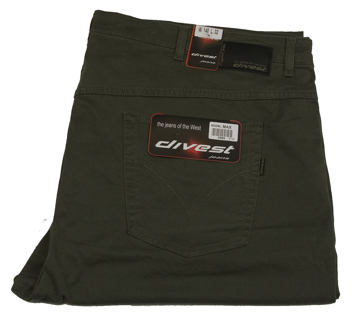 SPODNIE DUŻE DIVEST 120 PAS MODEL 584 15208298056 - Allegro.pl