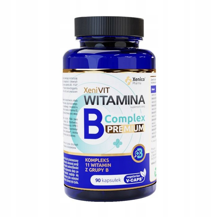 Xenico Pharma Witamina B Complex Premium witamina B complex kaps 90 szt. (5905279876668) • Cena ...