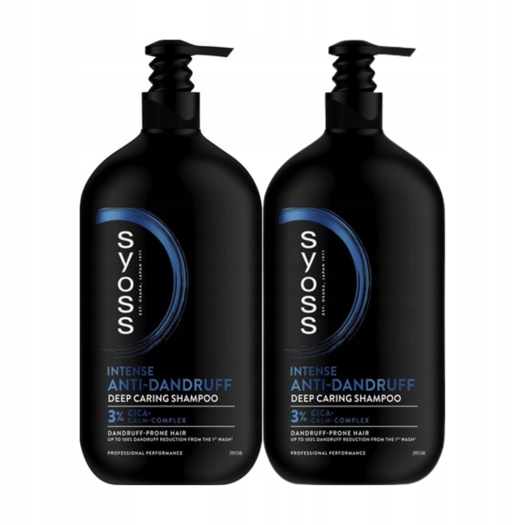 Syoss Anti Dandruff Korpa Elleni Sampon 750ml x2, (3838824437798) • Ár ...