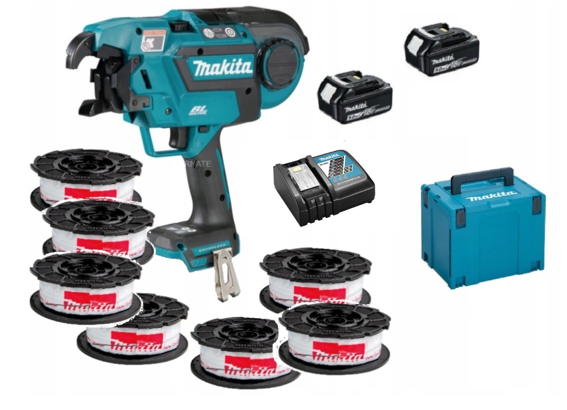 MAKITA DTR180 WIĄZARKA DO ZBROJEŃ AKU 2x5.0Ah DRUT (0088381859400 ...