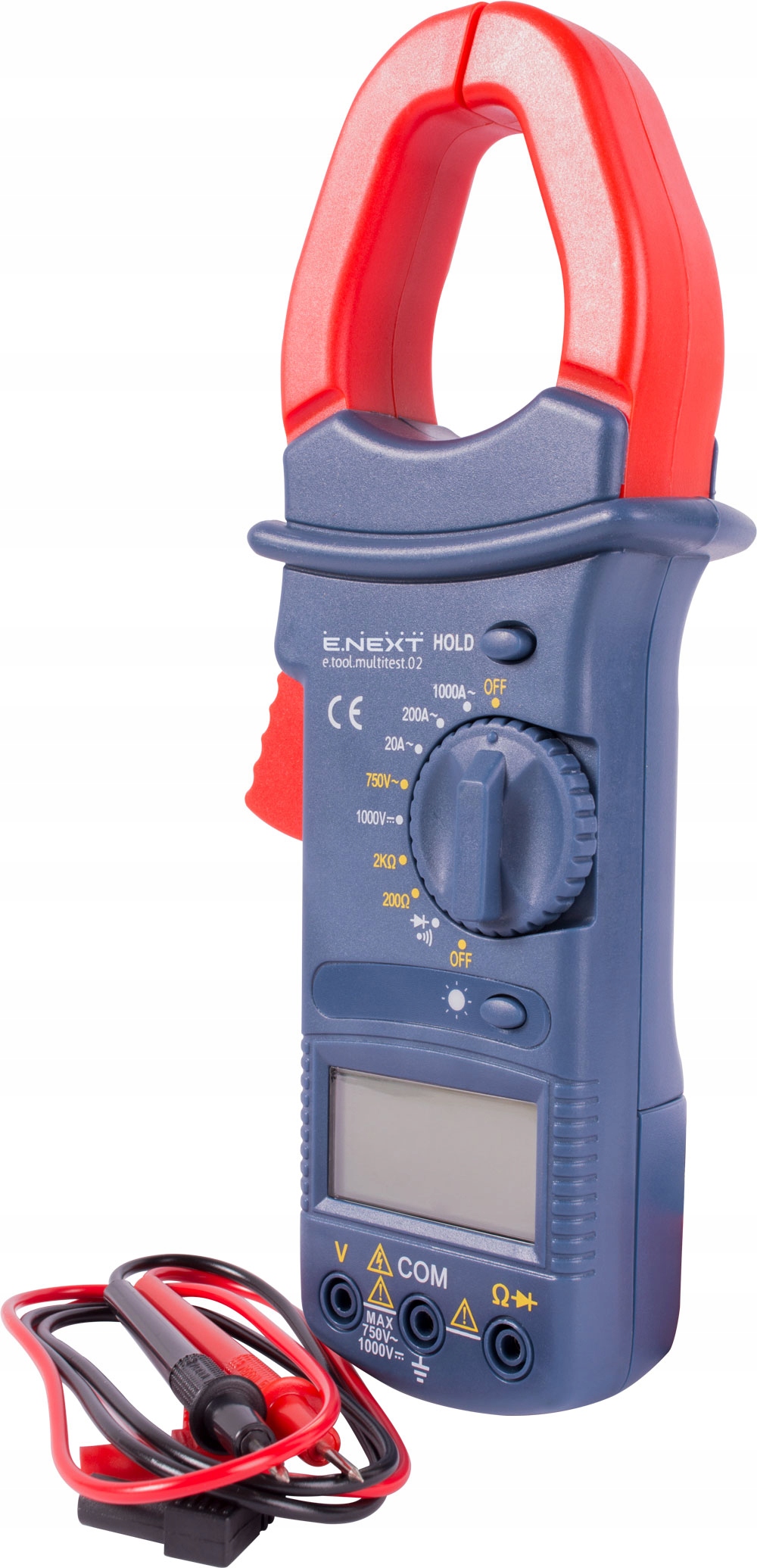 Cyfrowy multimetr cęgowy e.tool.multitest.02 1000A - Sklep, Opinie ...