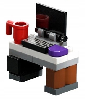 Lego Biurko z Komputerem - Niska cena na Allegro