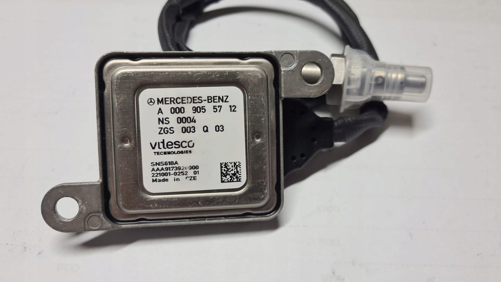 CZUJNIK NOX MERCEDES 0009055712 ORYGINAŁ 0009055712 za 1499 zł z Biała ...