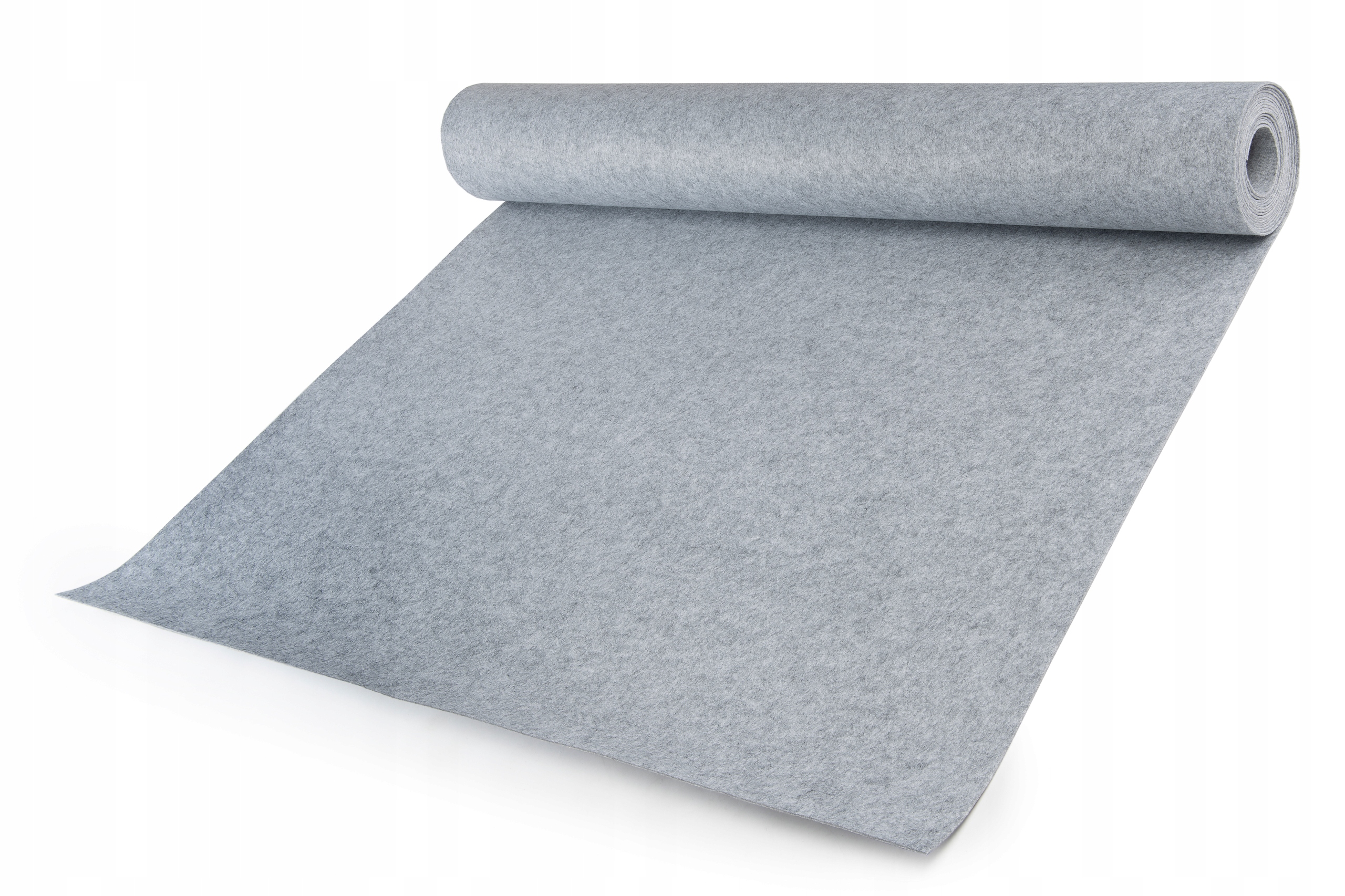 Filc rolka szary miękki gruby 3mm 400 g/m2 150x50cm • Cena, Opinie ...