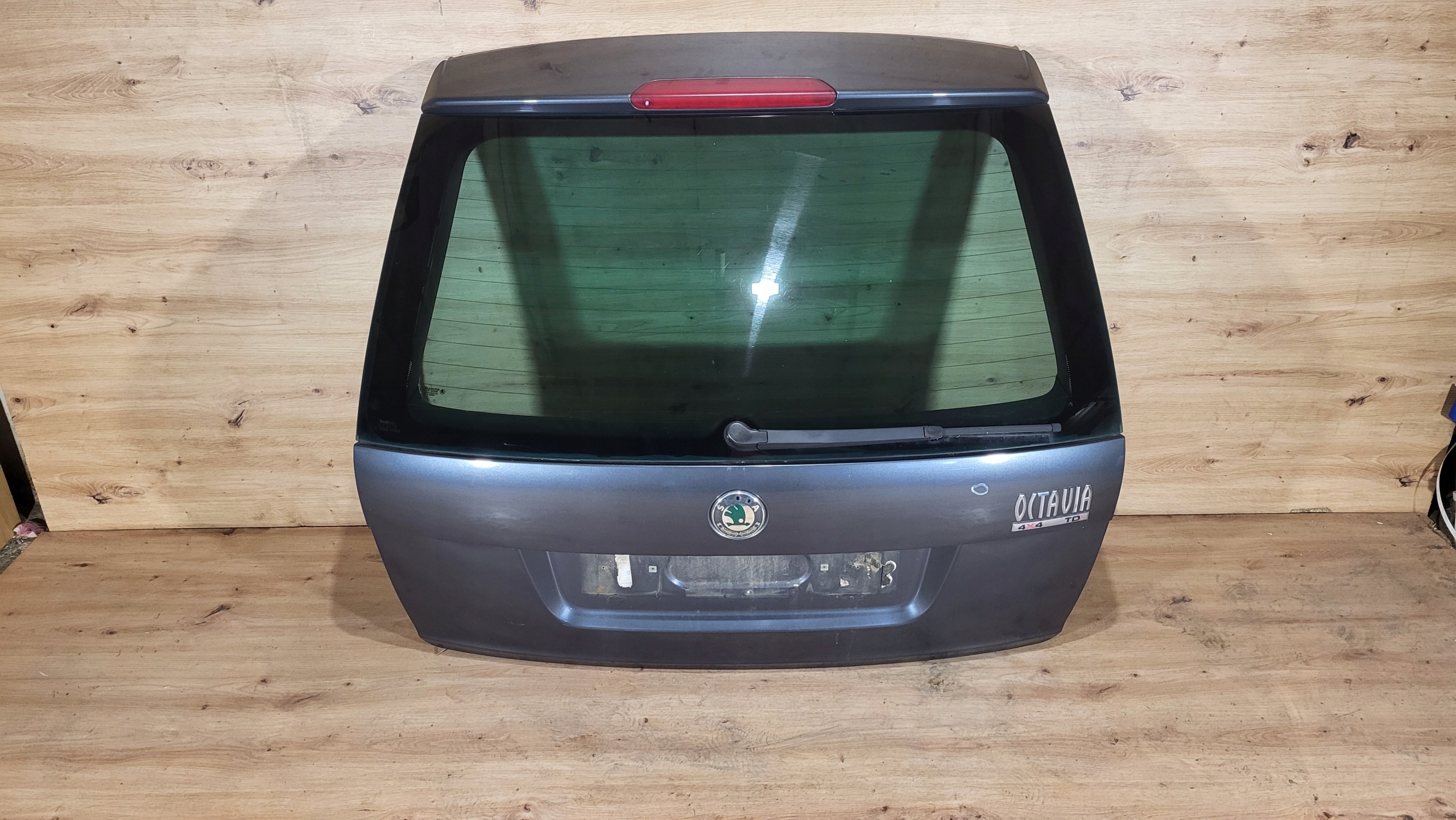 KLAPA BAGAŻNIKA KOMPLETNA SKODA OCTAVIA II 2 04-07 KOMBI 9153 F8J za ...