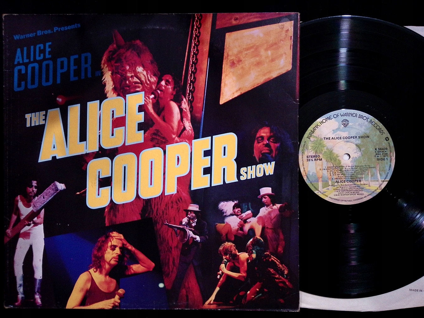 LP Alice Cooper Warner Bros. Presents Alice Cooper Show 17892489832 - Sklepy, Opinie, Ceny w Allegro