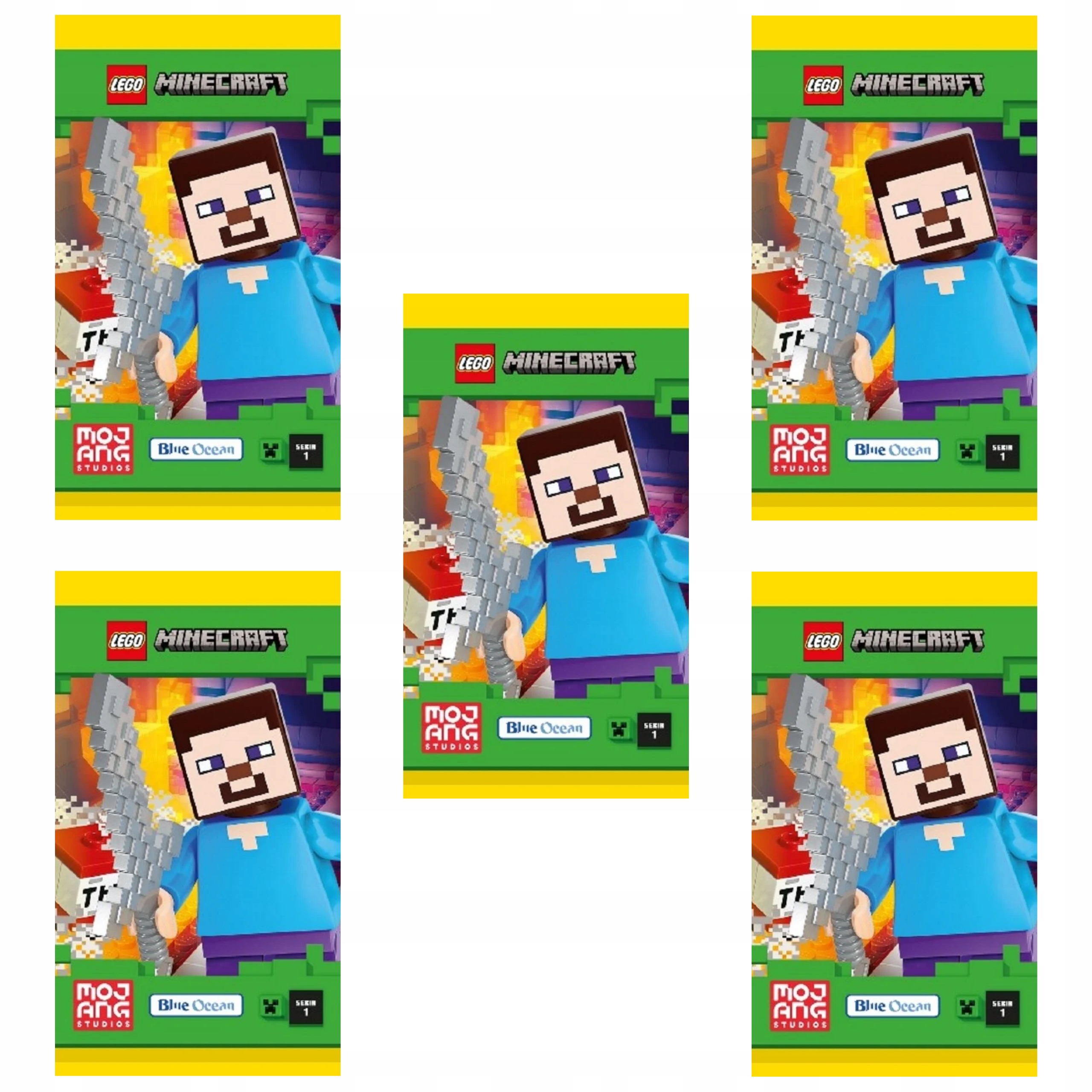 Multipack Karty Lego Minecraft Możliwość wyboru wersji Saszetki ...