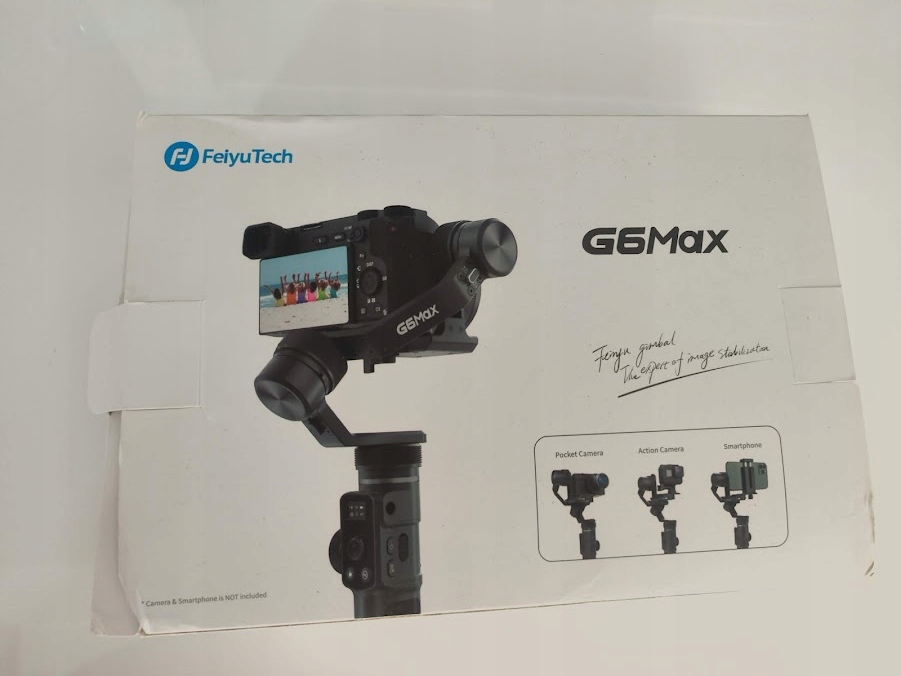 Gimbal ręczny FEIYUTECH G6 Max do kamerki - Sklep, Opinie, Cena w Allegro.pl
