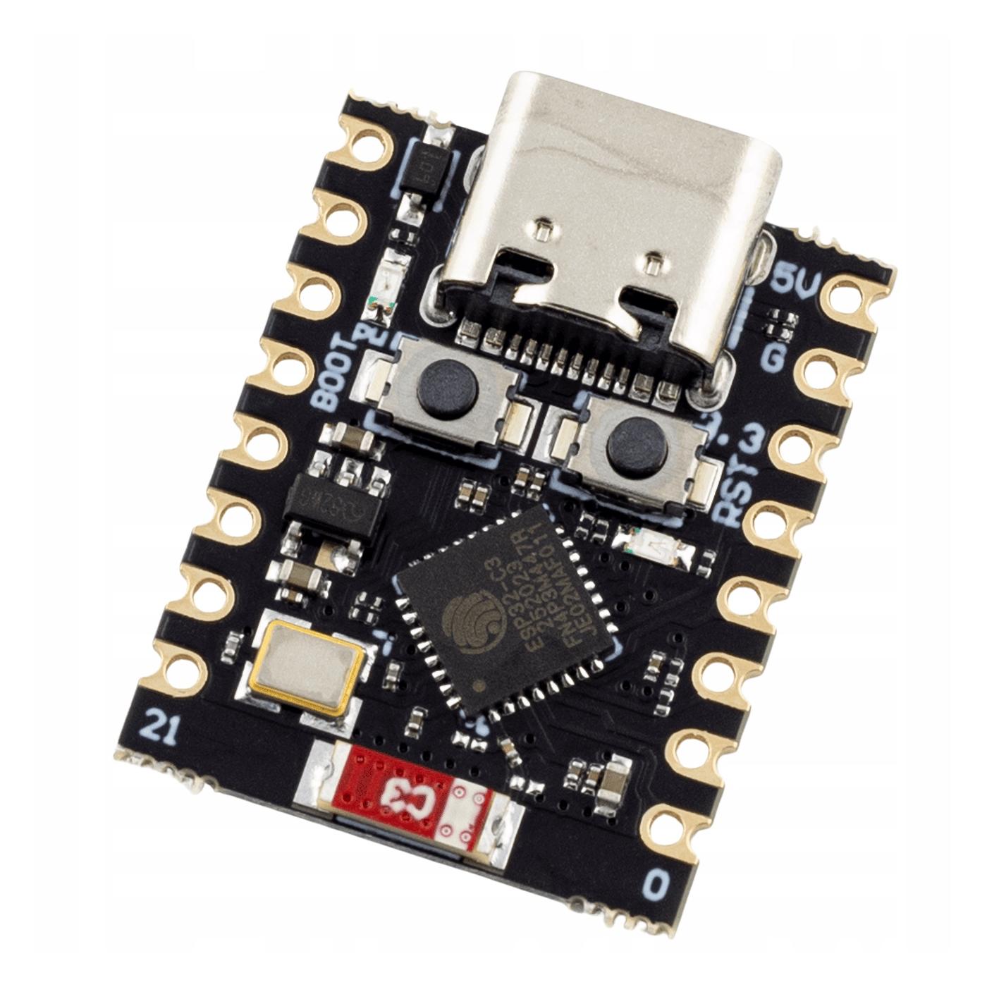 Mikrokomputer MSALAMON Płytka ESP32-C3 Super Mini WiFi Bluetooth ...