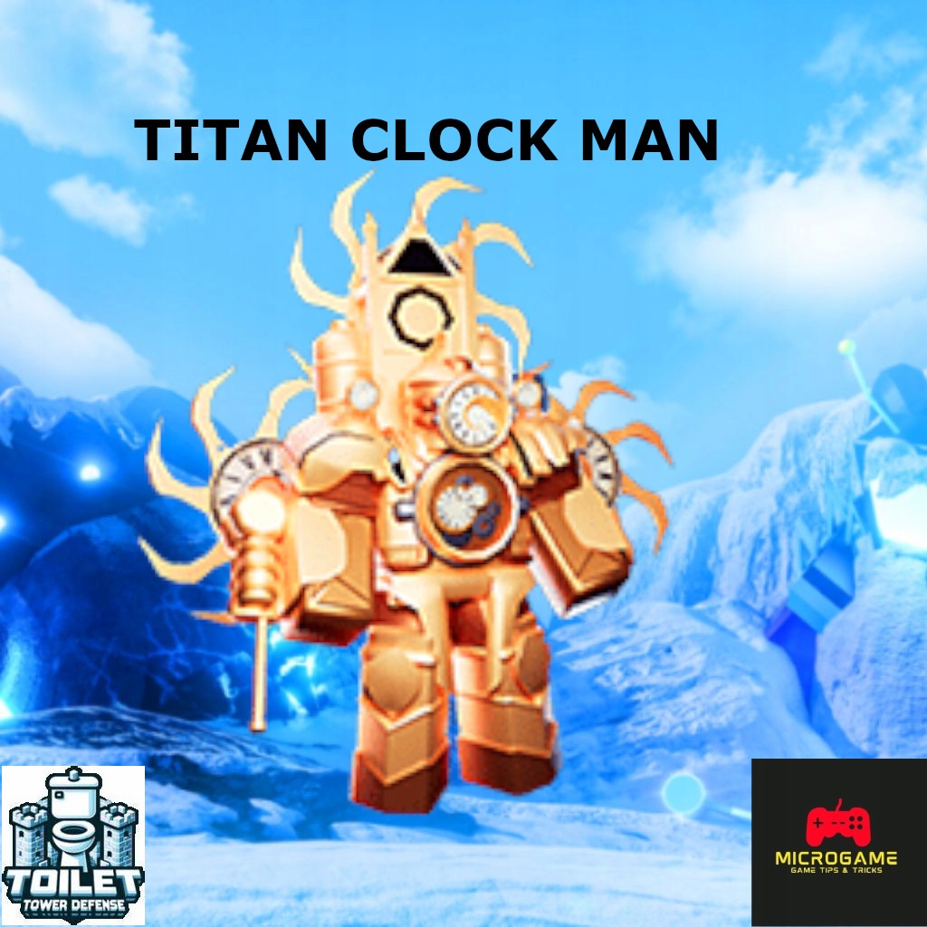 Toilet Tower Defense - TITAN CLOCK MAN - Allegro
