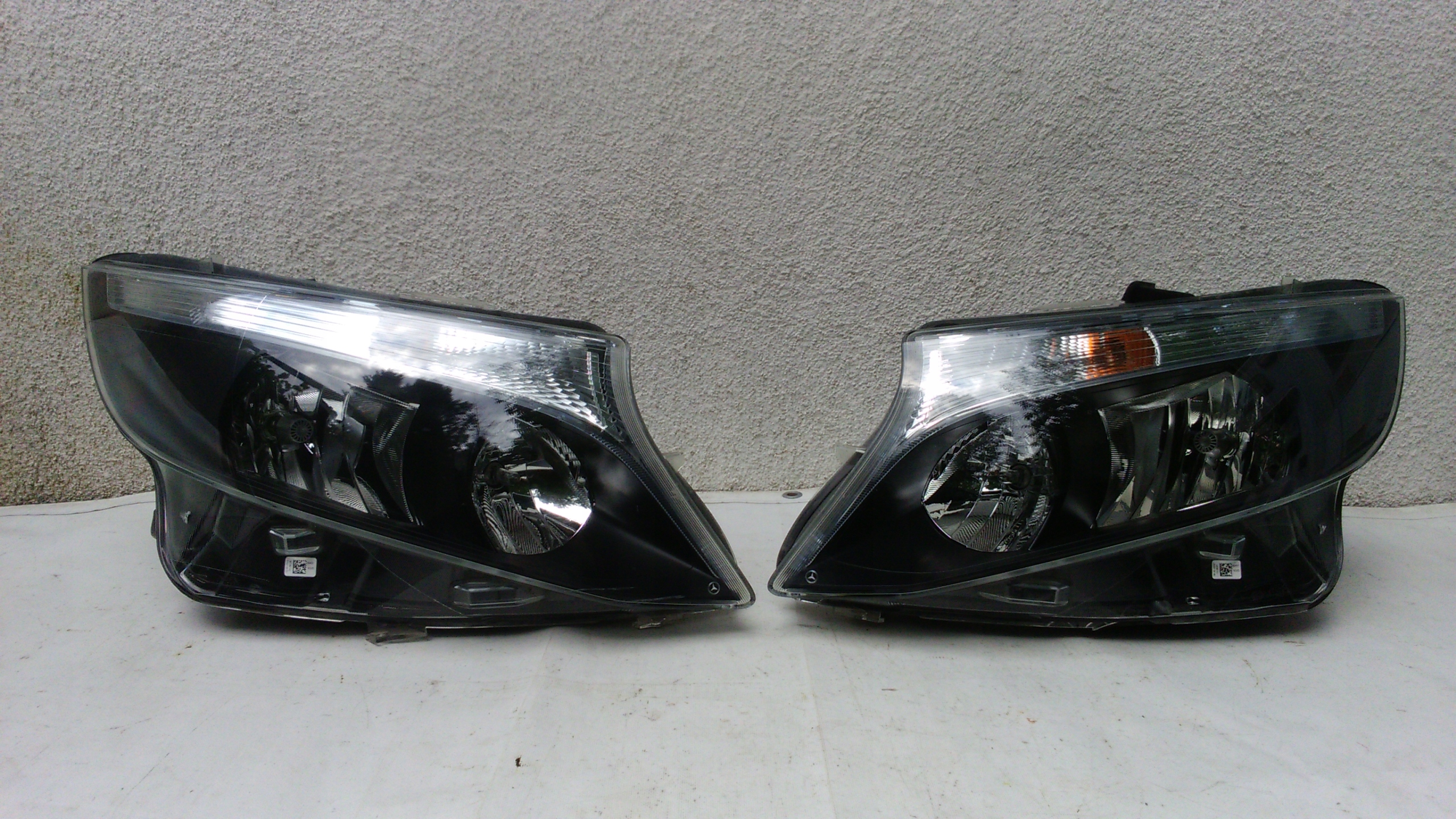 MERCEDES VITO W447 LIFT LAMPA PRAWA+LEWA ZWYKŁA za 400.00PLN z Kłodzko ...