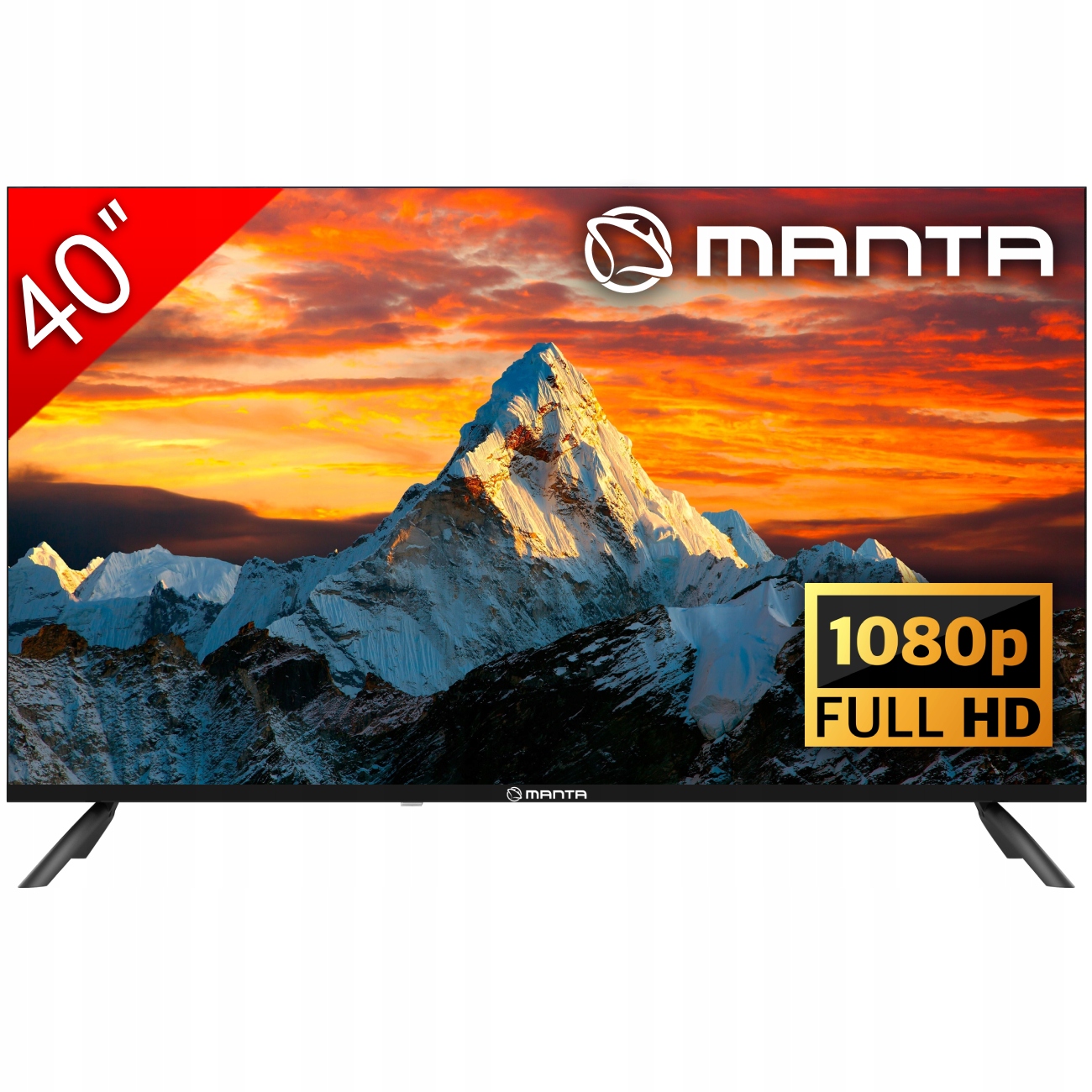 Telewizor LED Manta 40LFA123E 40" Full HD czarny - Sklep, Opinie, Cena w Allegro