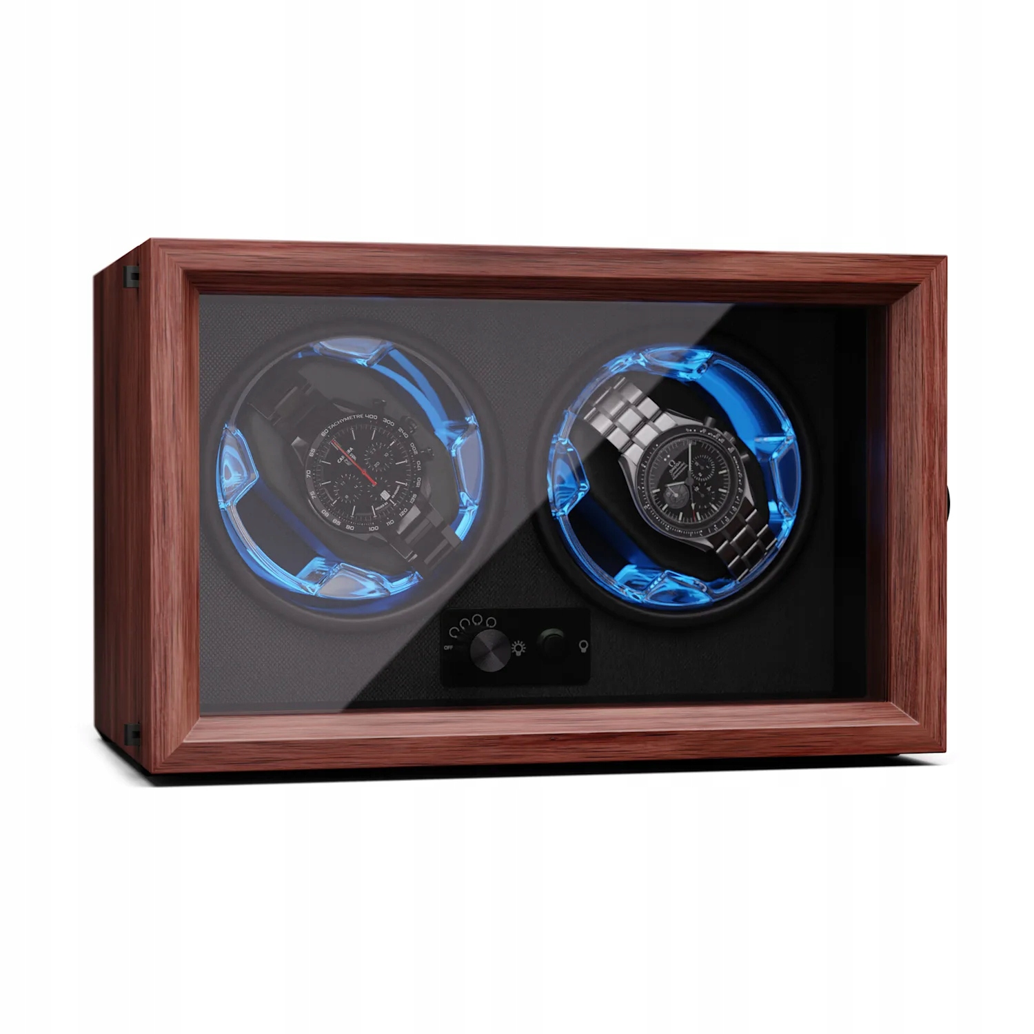 Rotomat 2 zegarki Klarstein szkatułka gablotka 4 prędkości wygląd ...