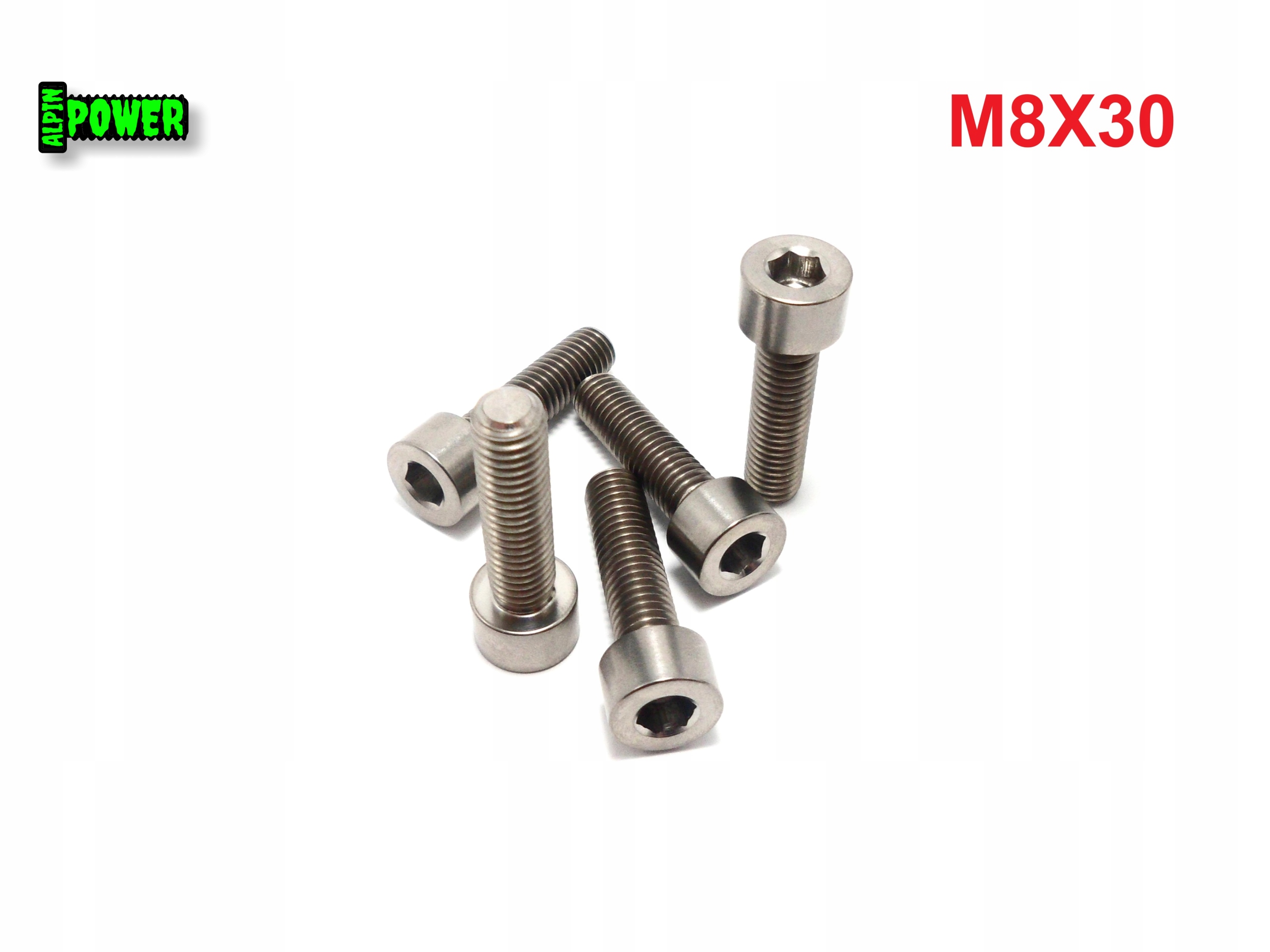 M8X30 ŚRUBA IMBUSOWA DIN 912 ISO 4762 TYTANOWA ŚRUBY TYTANOWE GRADE 5 (M8X30DIN912TYGR5) • Cena ...