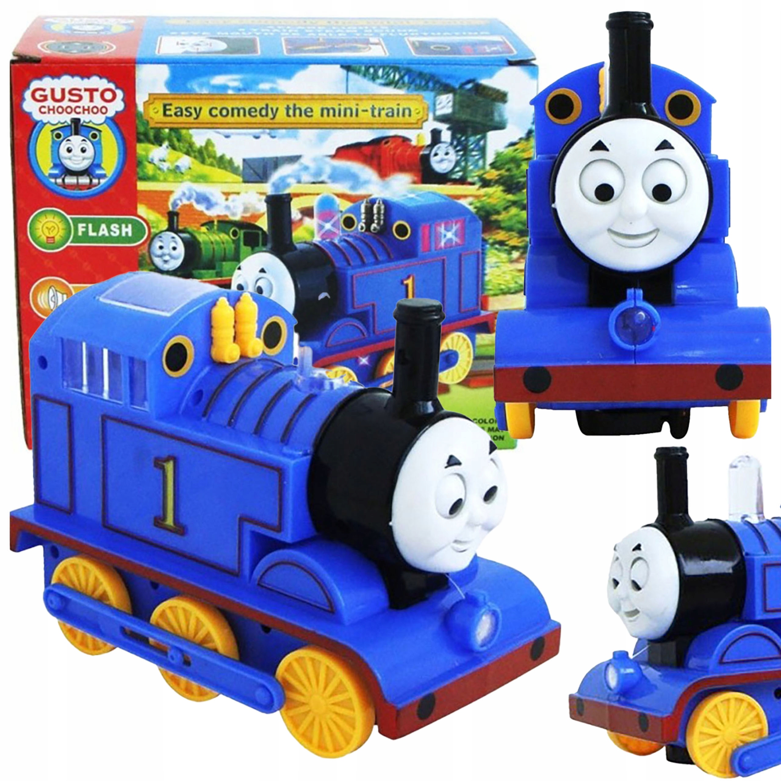 CIUCHCIA TOMEK I PRZYJACIELE POCIĄG LOKOMOTYWA JEŹDZI ŚWIECI RUSZA ...