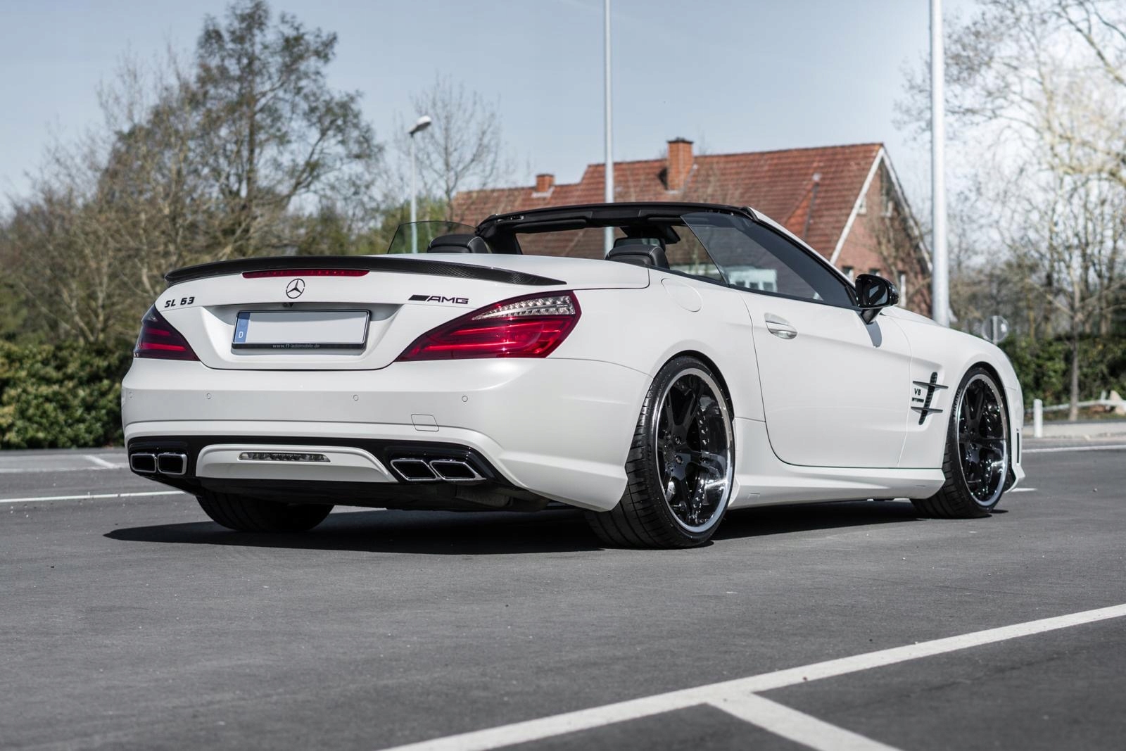 MERCEDES SL R231 W231 SPOJLER LOTKA ! • Cena, Opinie - Allegro