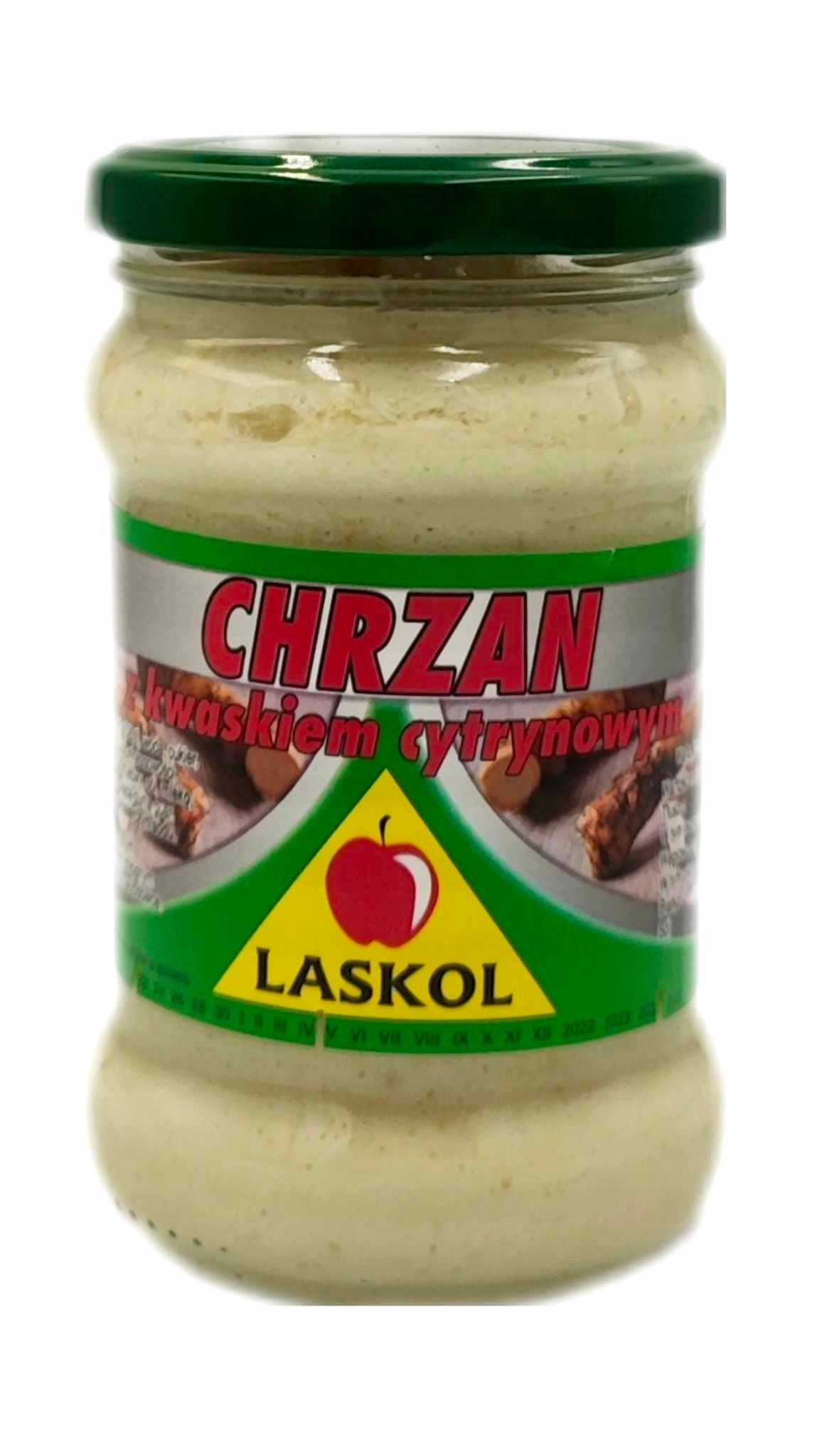 Chrzan tarty z kwaskiem cytrynowym 290 g Laskol (5902556001126) • Cena ...