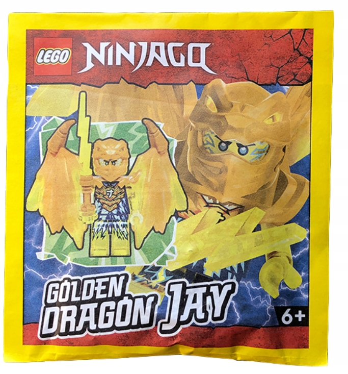 LEGO NINJAGO Golden Dragon JAY nr. 892302 • Cena, Opinie • Minifigurki 15121688942 • Allegro