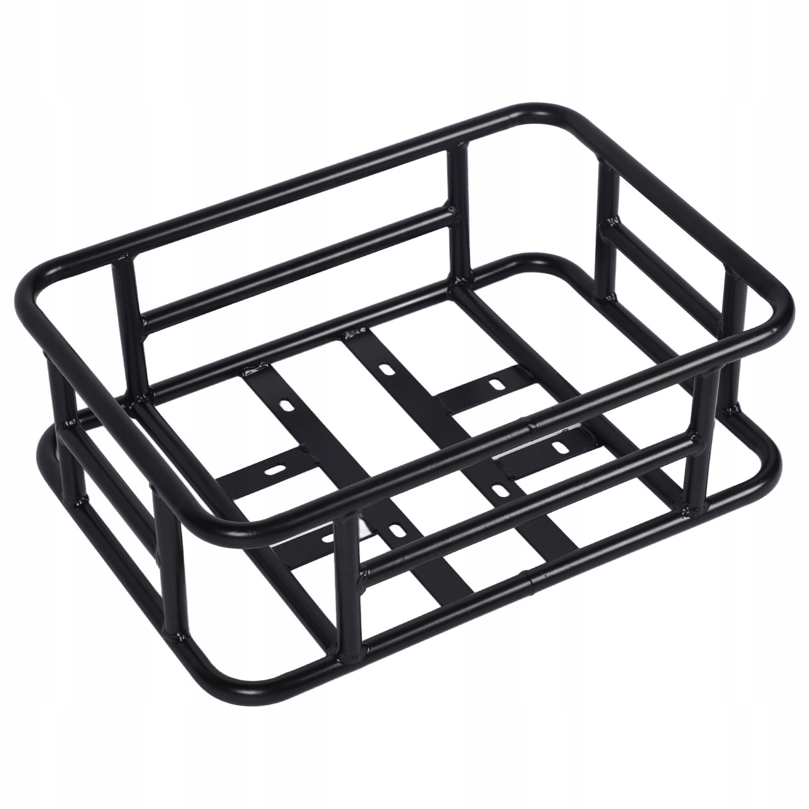 KOSZ NA ROWER METALOWY TYLNY KOSZYK ROWEROWY NA BAGAŻNIK CZARNY ...