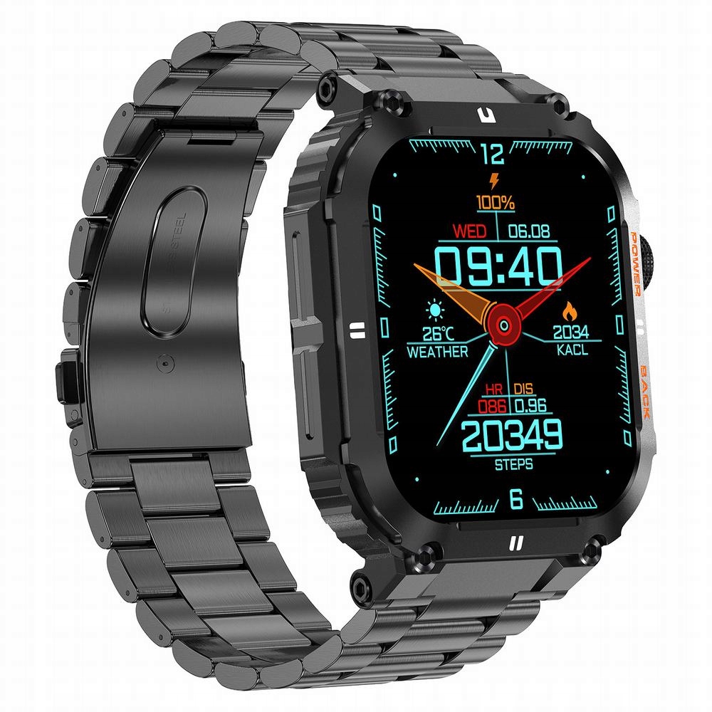 Smartwatch Gravity GT6 czarny - porównaj ceny - Allegro.pl