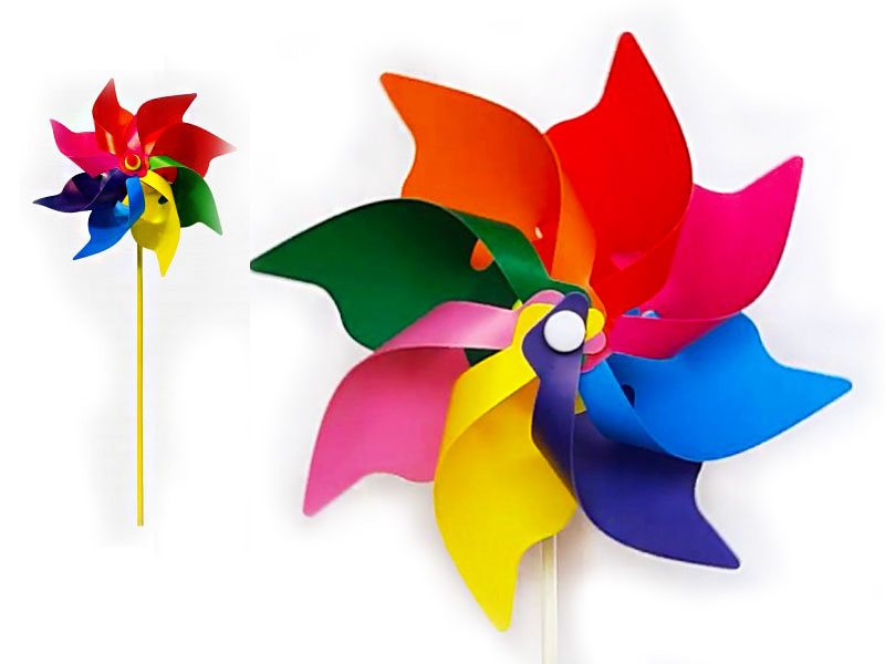 Wiatrak dla Dzieci na Patyku - Niska cena na Allegro