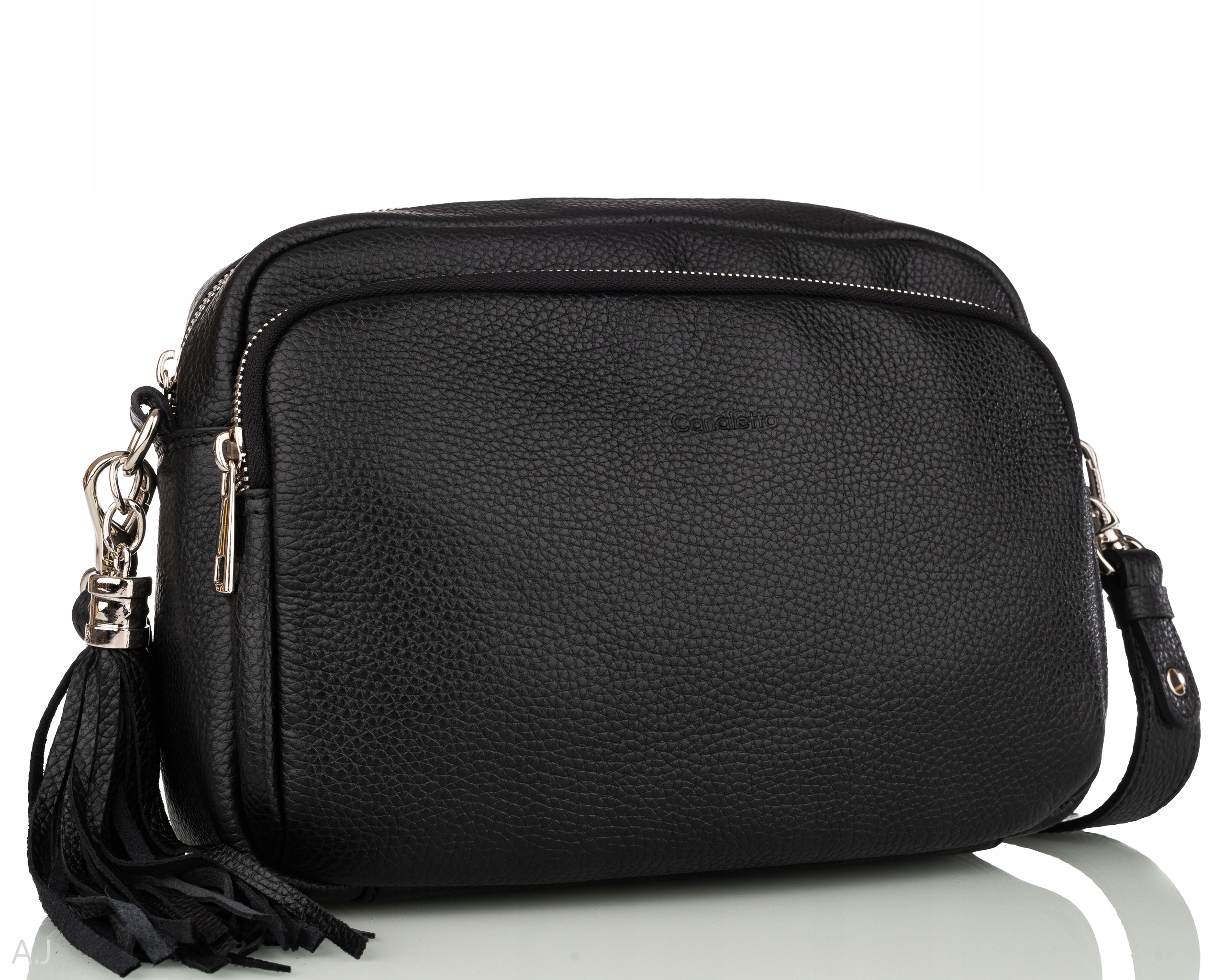 Torebka damska skórzana listonoszka średnia premium (5906068542429 ...