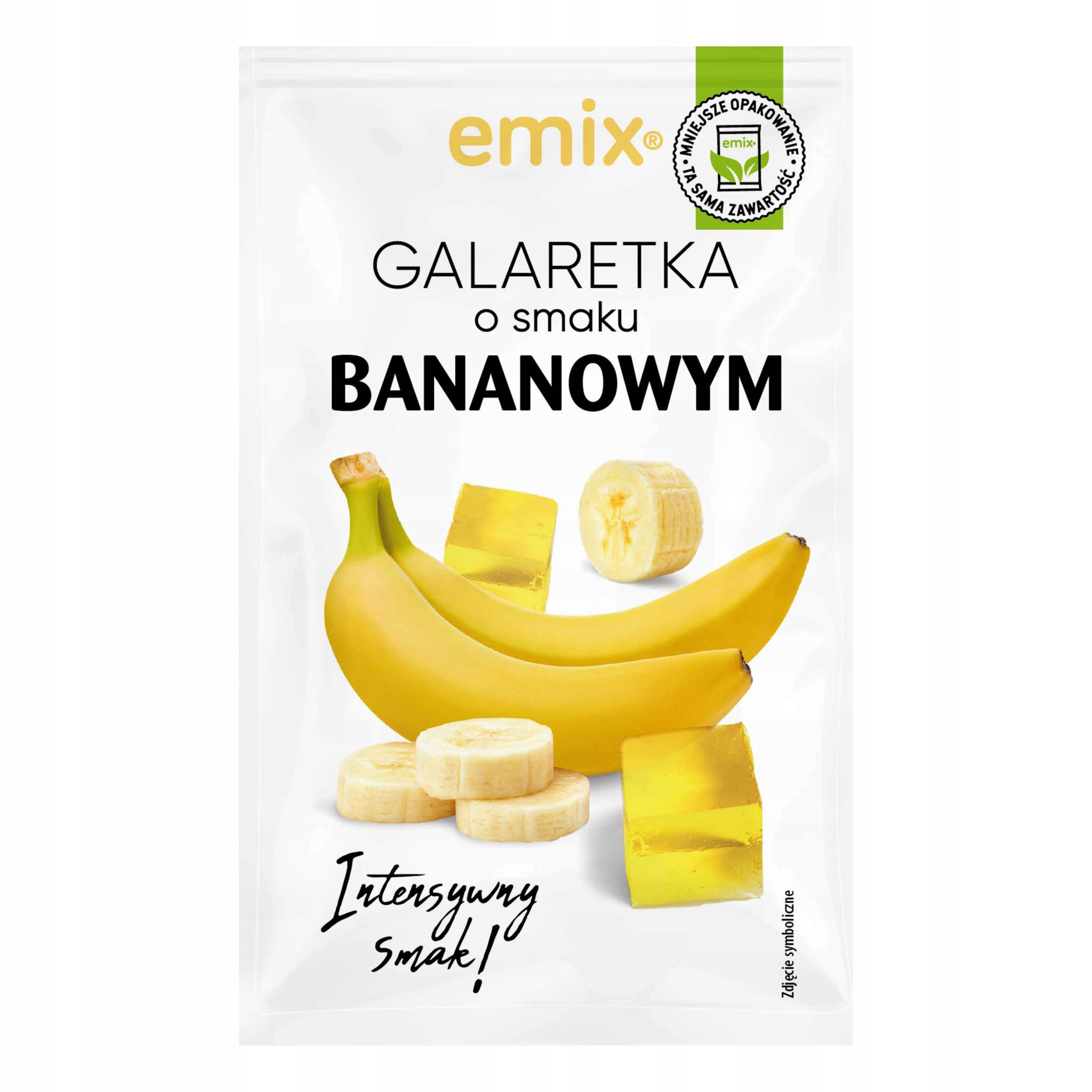 Galaretka Emix bananowa 75 g • Cena, Opinie - Allegro