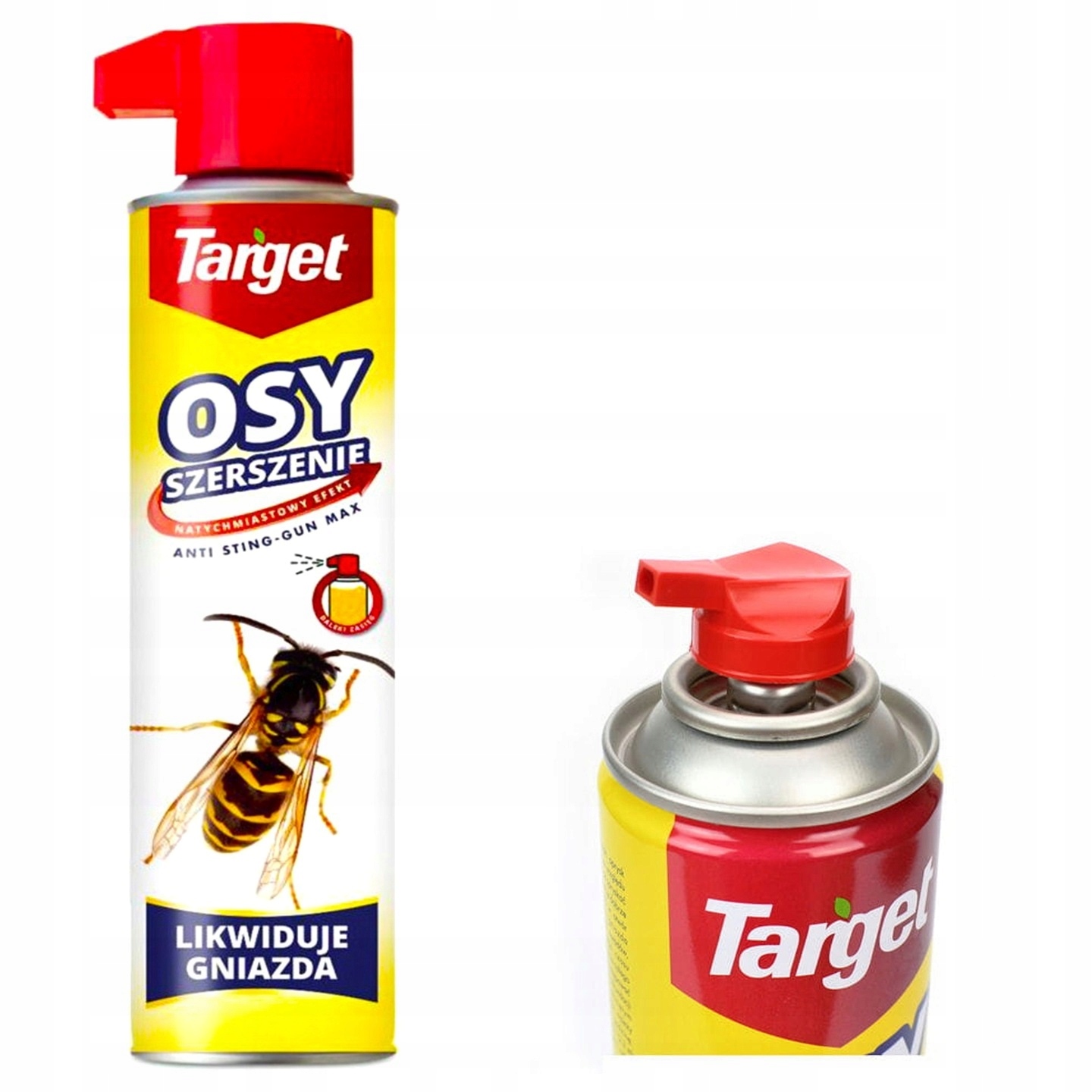 TARGET ŚRODEK NA OSY I SZERSZENIE SPRAY NA GNIAZDA OS ANTI STING GUN ...