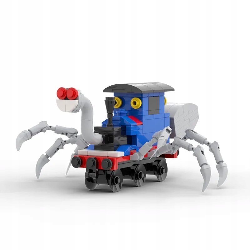 BuildMoc Mutant Transformer Choo-Choo Charles Building Blocks Horror Game 16046415942 - Allegro.pl