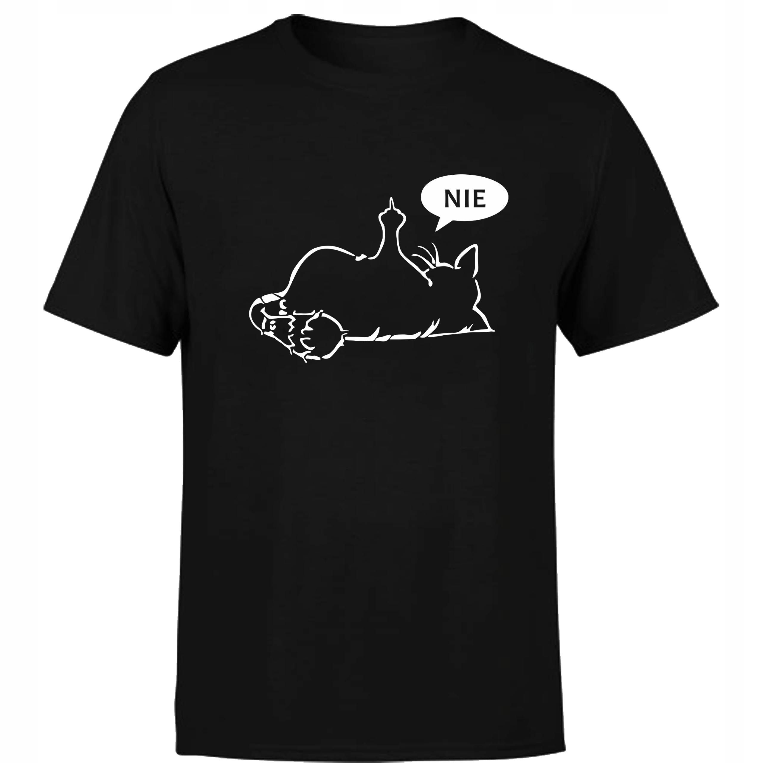 KOSZULKA MĘSKA Z NADRUKIEM LA LINEA BALUM 23C POSTAĆ LUDZIK 5XL ...