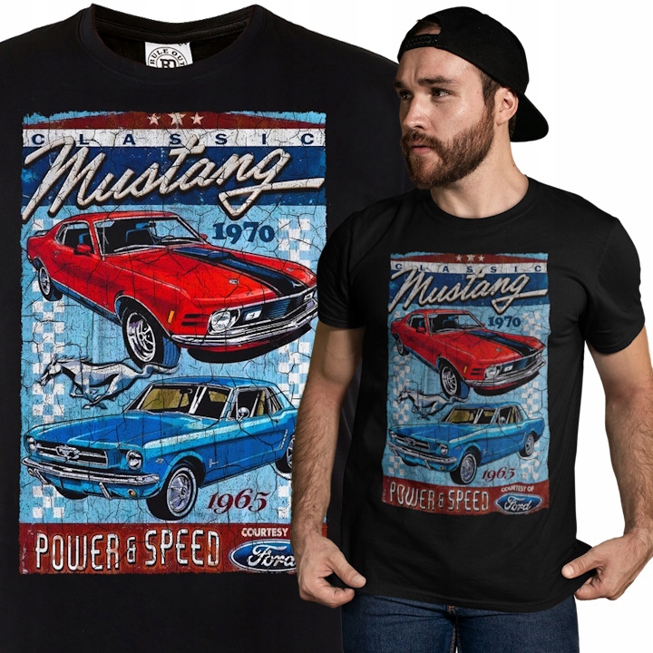 PÁNSKE TRIČKO FORD MUSTANG CARE - Allegro