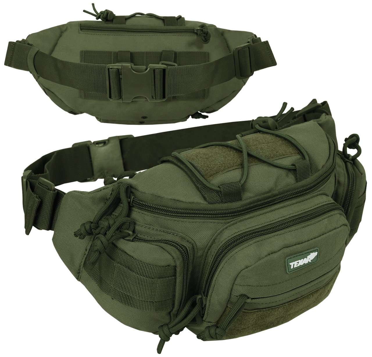 NERKA TEXAR TORBA BIODROWA NA PAS MOLLE OLIVE (5902414813625) • Cena ...