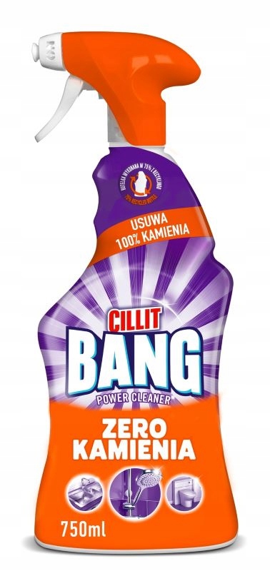 Cillit Bang Spray 750ml Kamień i Rdza 13780819121 - Allegro.pl