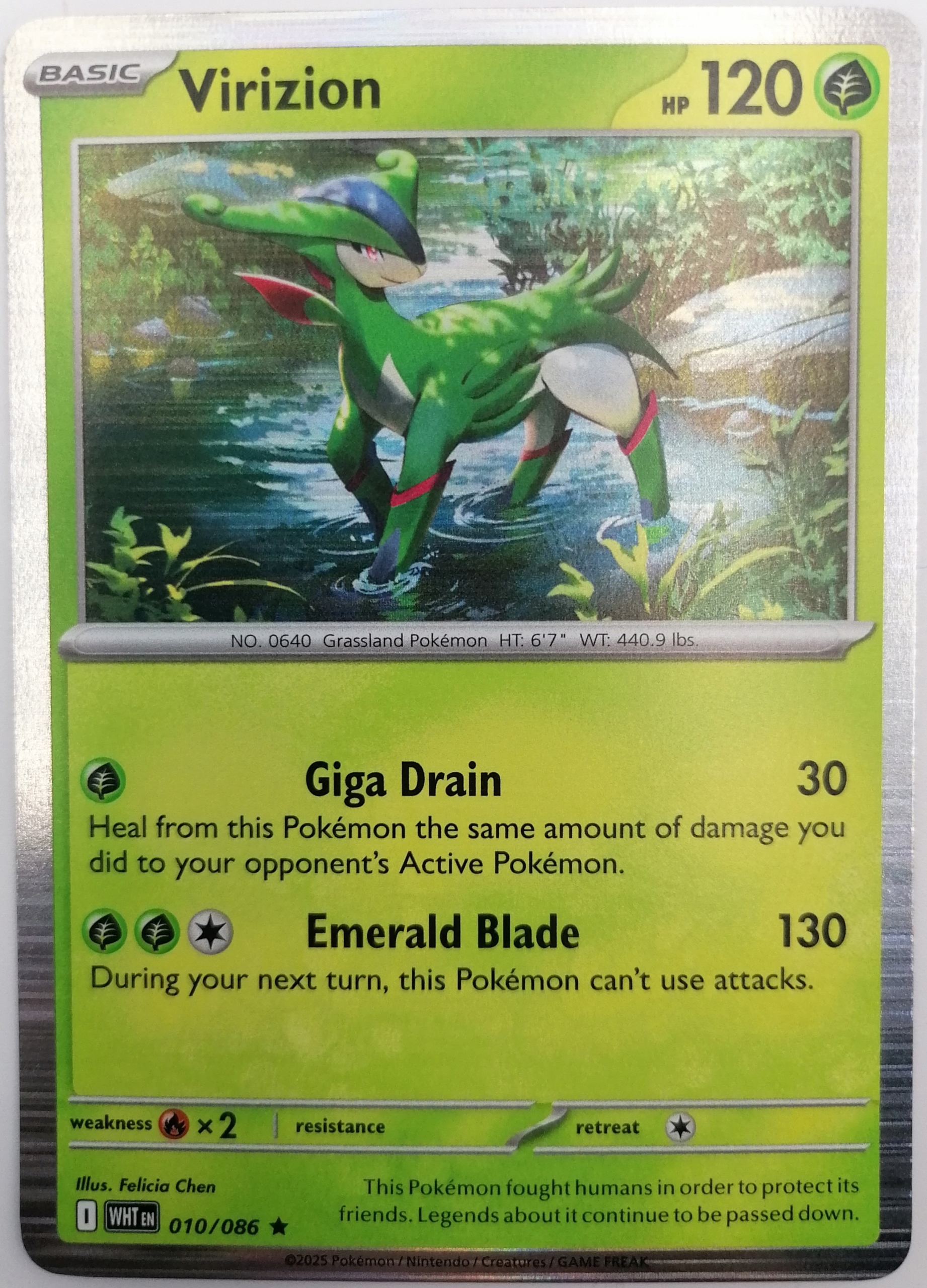 WHT | Virizion 10/86 | TRÁVA | Originální karta Pokemon TCG, • Ceny ...