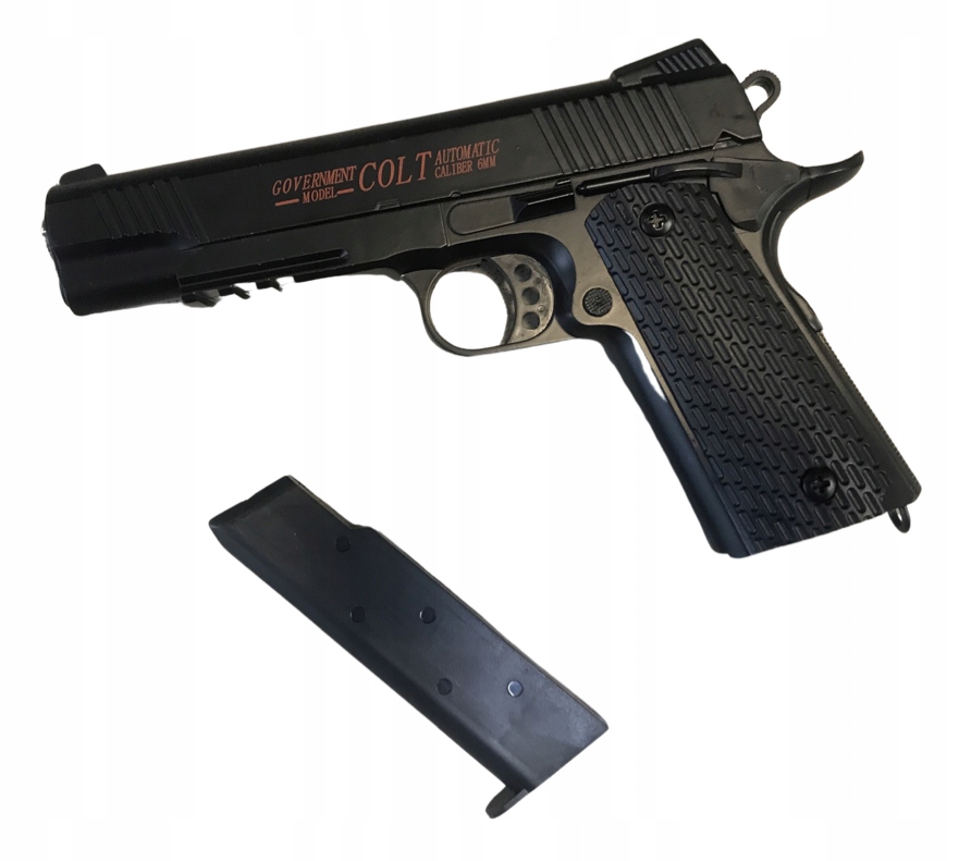 Pistolet C10 Metalowa replika Colt + 500 KULEK - porównaj ceny - Allegro.pl