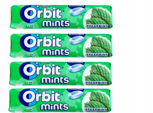 Orbit Mints - Niska cena na Allegro