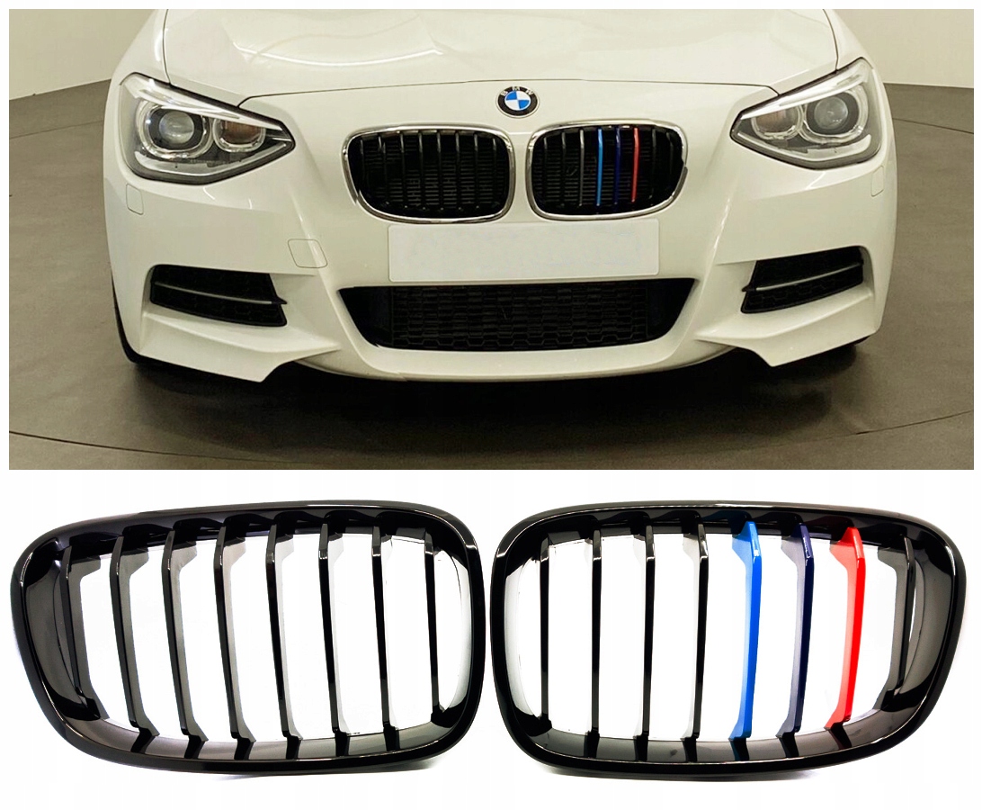 006GBM 2011-2014 - Решетка радиатора BMW F20 F21 BLACK GLOSS + M купить ...