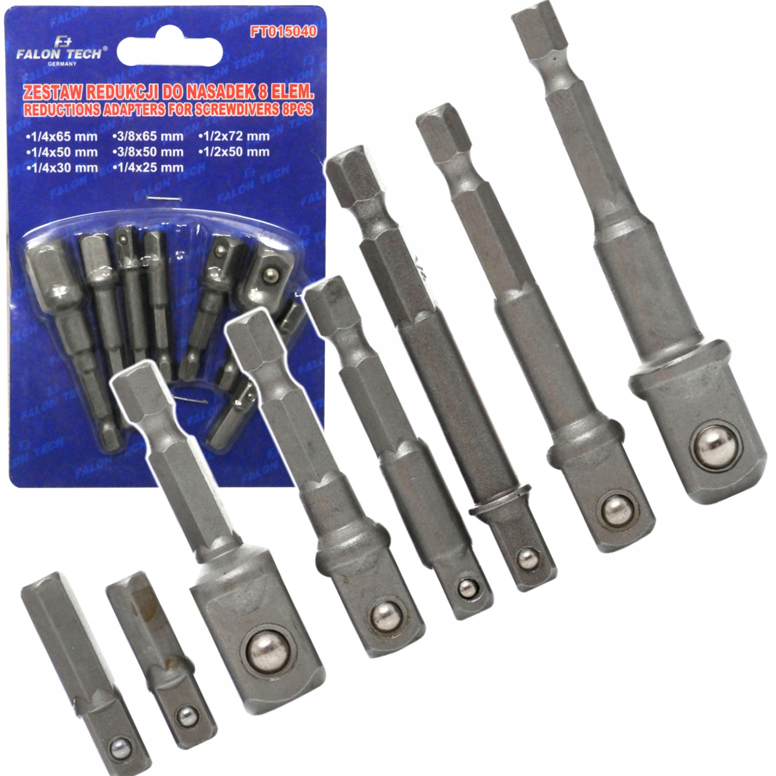 REDUKCJE ADAPTERY DO WKRĘTARKI NASADEK 1/4 3/8 1/2 (G15017) • Cena, Opinie 11774073966 • Allegro.pl